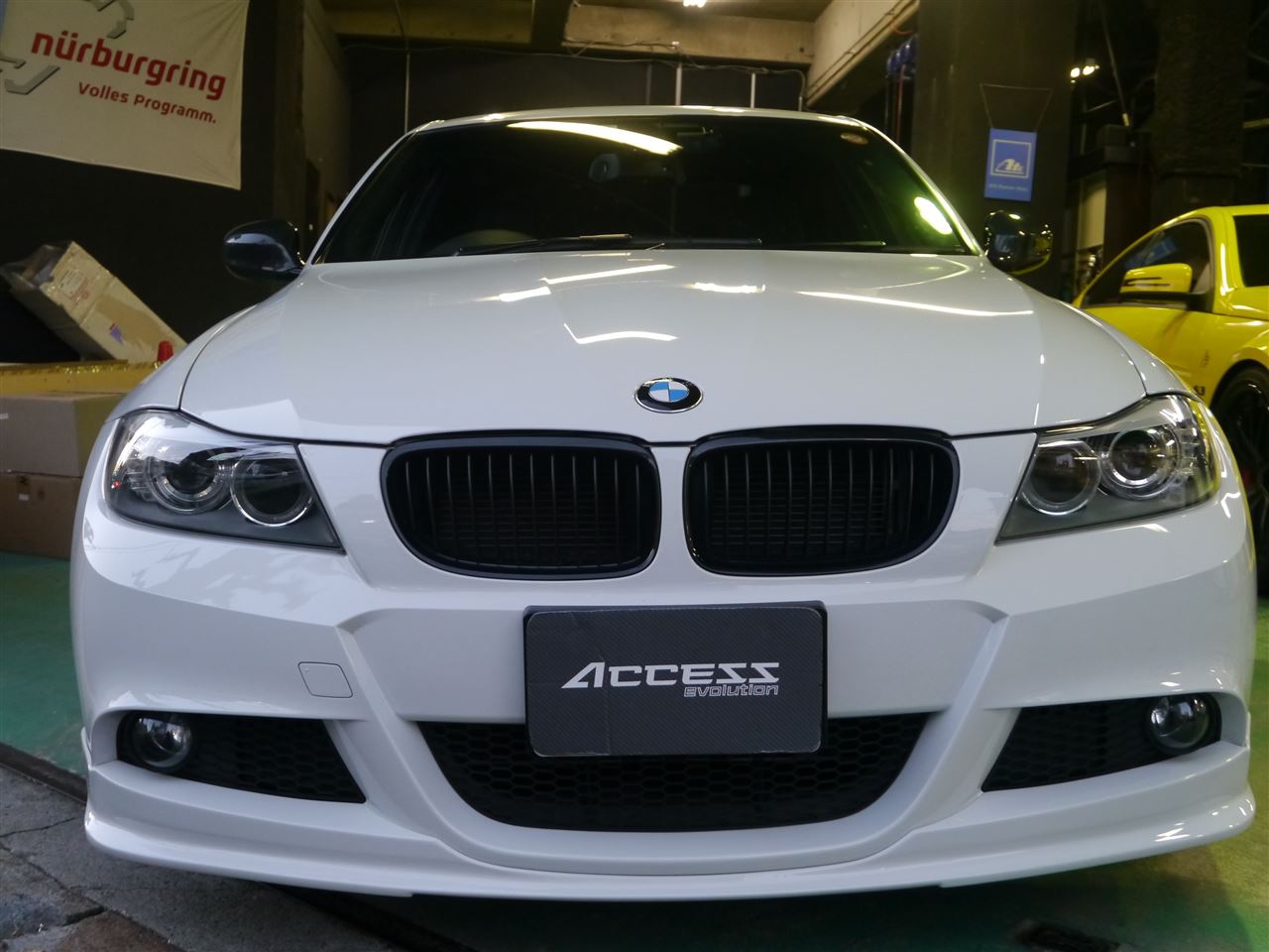 E90Lciなお客様に、3Dデザインフロントリップのお取り付け！ | アクセスエボリューション目黒店 access-ev MEGURO