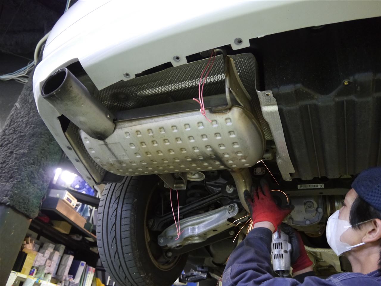 E91 320なお客様にBPマフラーお取付！ | アクセスエボリューション目黒店 access-ev MEGURO