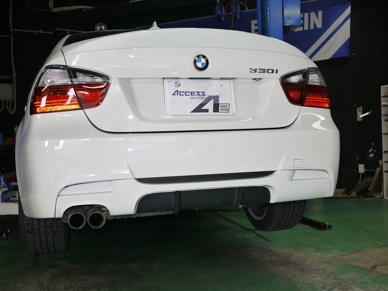 E90にBPディフューザー取り付け | アクセスエボリューション目黒店 access-ev MEGURO