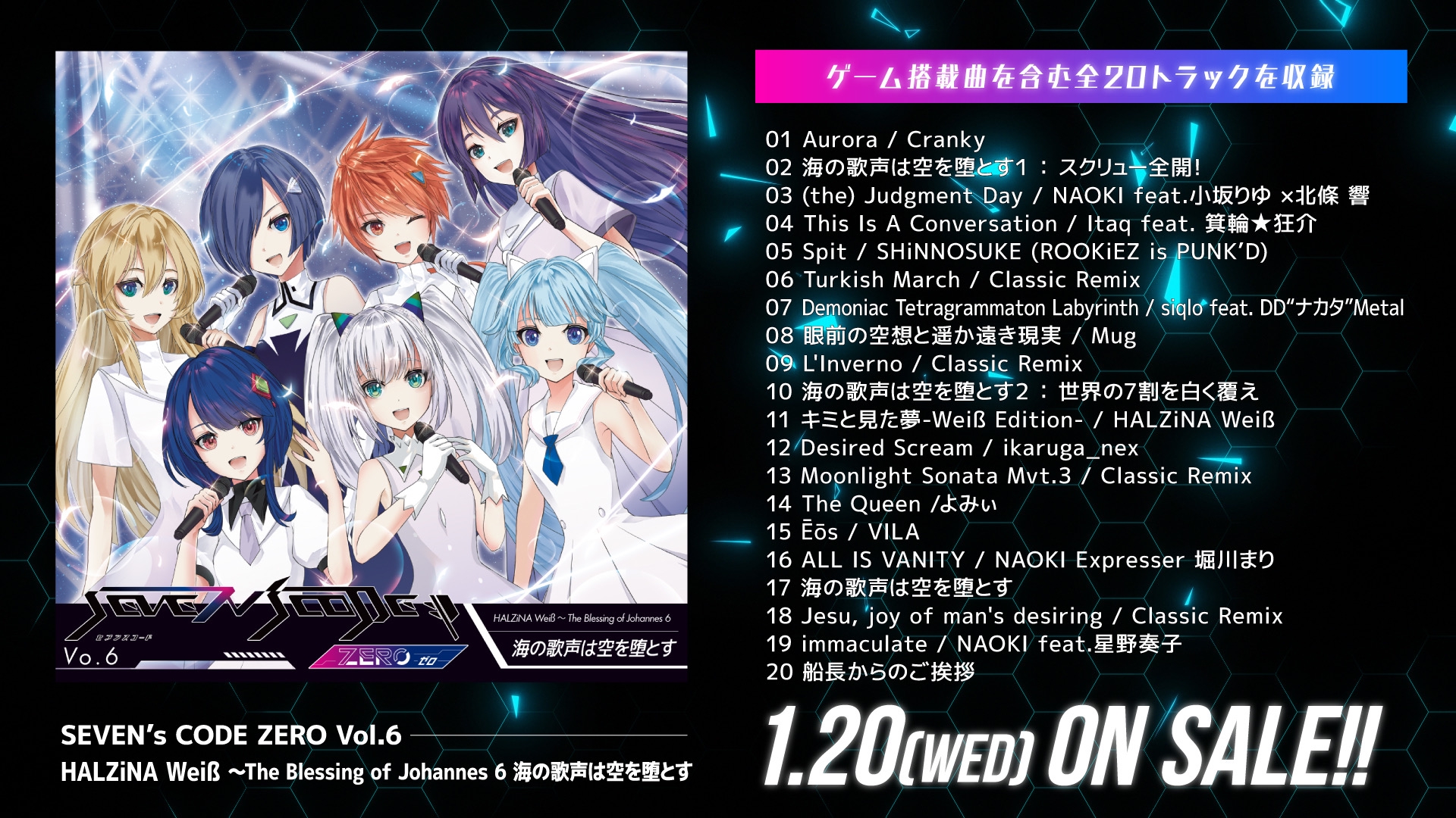 『SEVEN’s CODE ZERO Vol.6 | いとうりな OFFICIAL WEB SITE