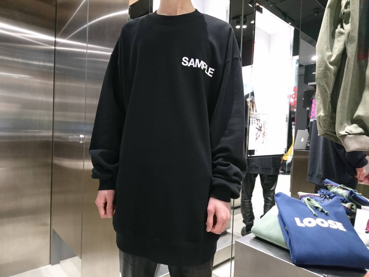 TAKUYA SASAKI SWEAT TOPS | FREE GALLERY