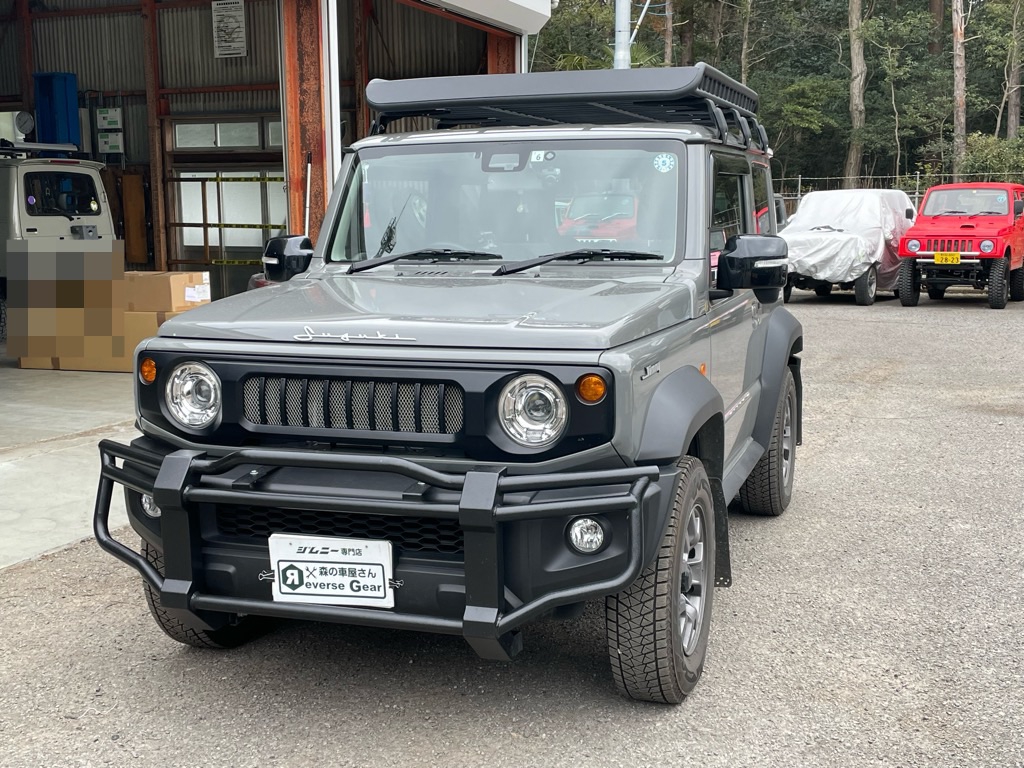 JB74ルーフラックキャリア取付 | ジムニー専門店 ReverseGear