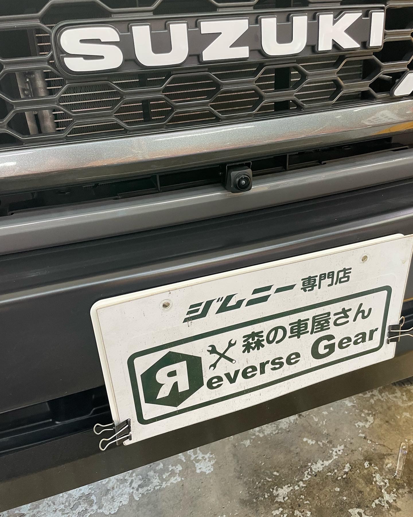 JB64 Fカメラ取付 | ジムニー専門店 ReverseGear