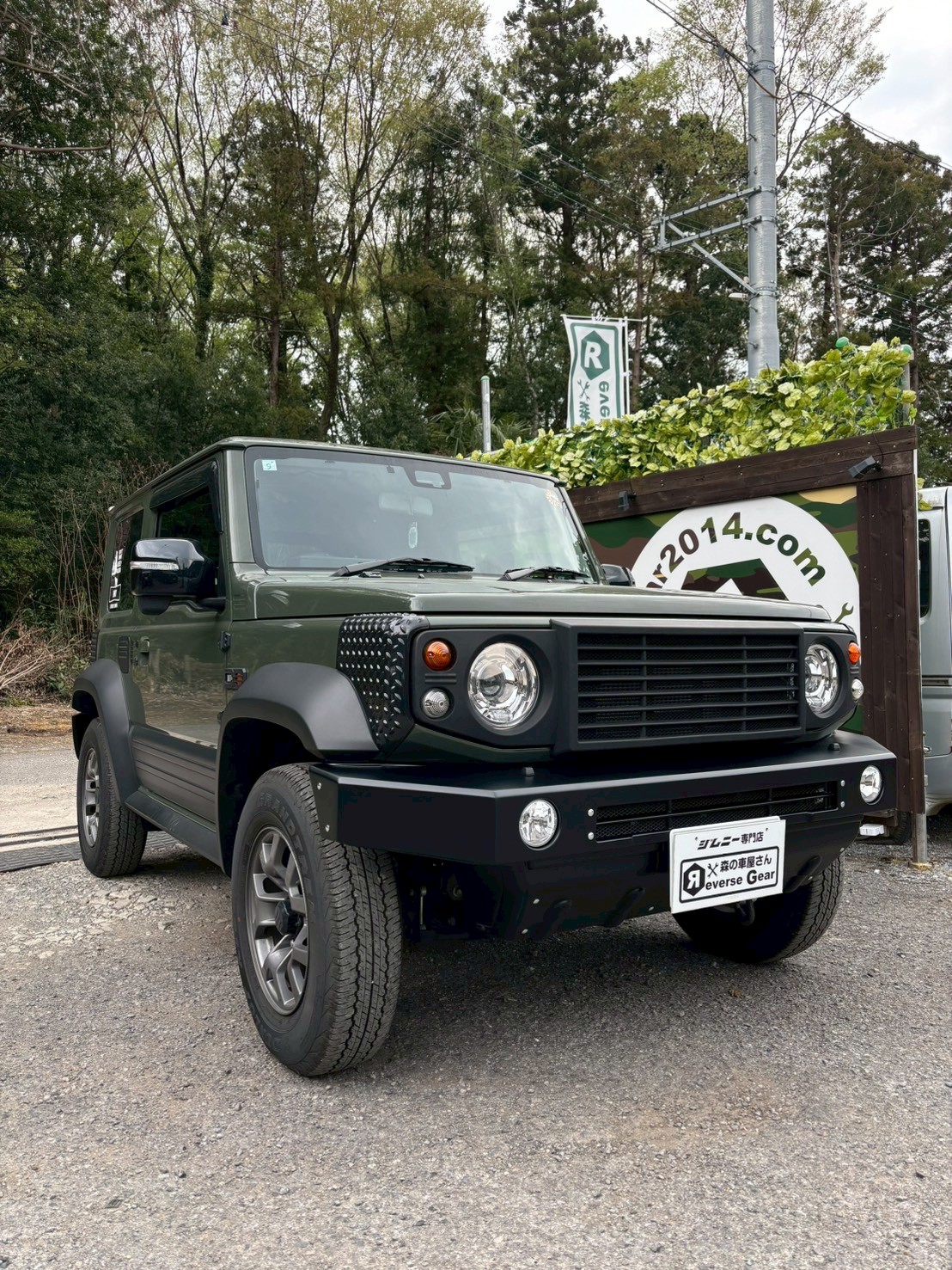O様 JB74 ダムドリトルDバンパー取付です！ | ジムニー専門店 ReverseGear