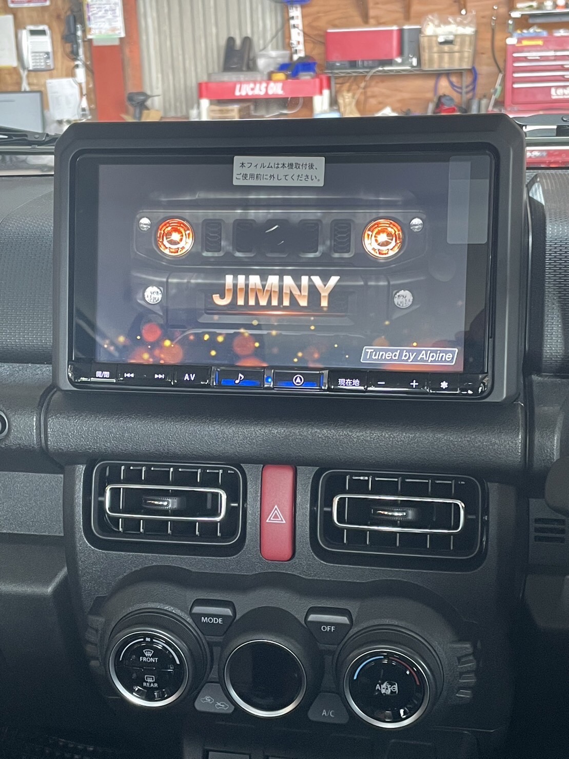 アルパイン カーナビ取付！JB64 | ジムニー専門店 ReverseGear