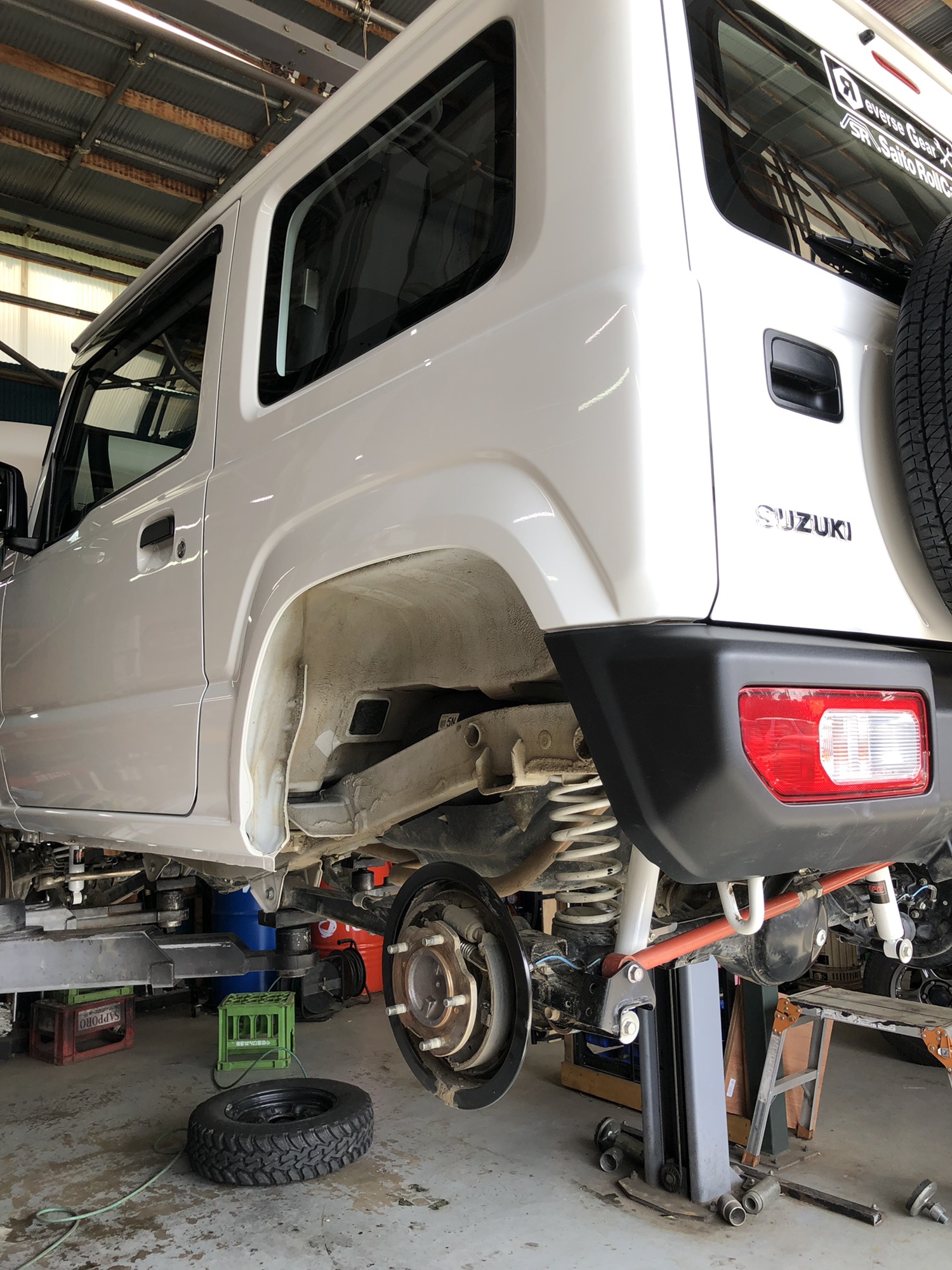 K様、JB64 一年点検です。 | ジムニー専門店 ReverseGear