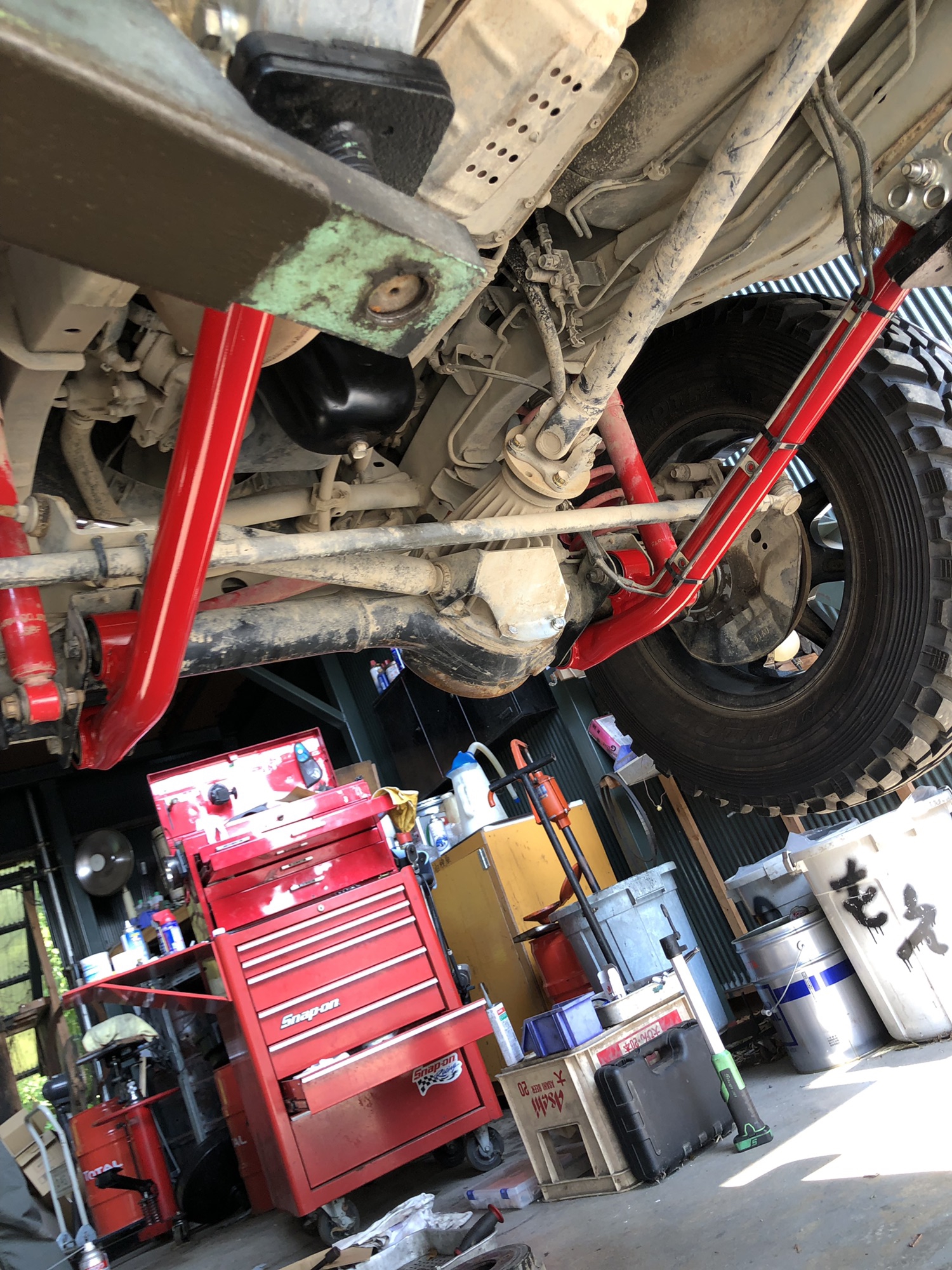 S様、JB23 前後強化アーム交換 | ジムニー専門店 ReverseGear