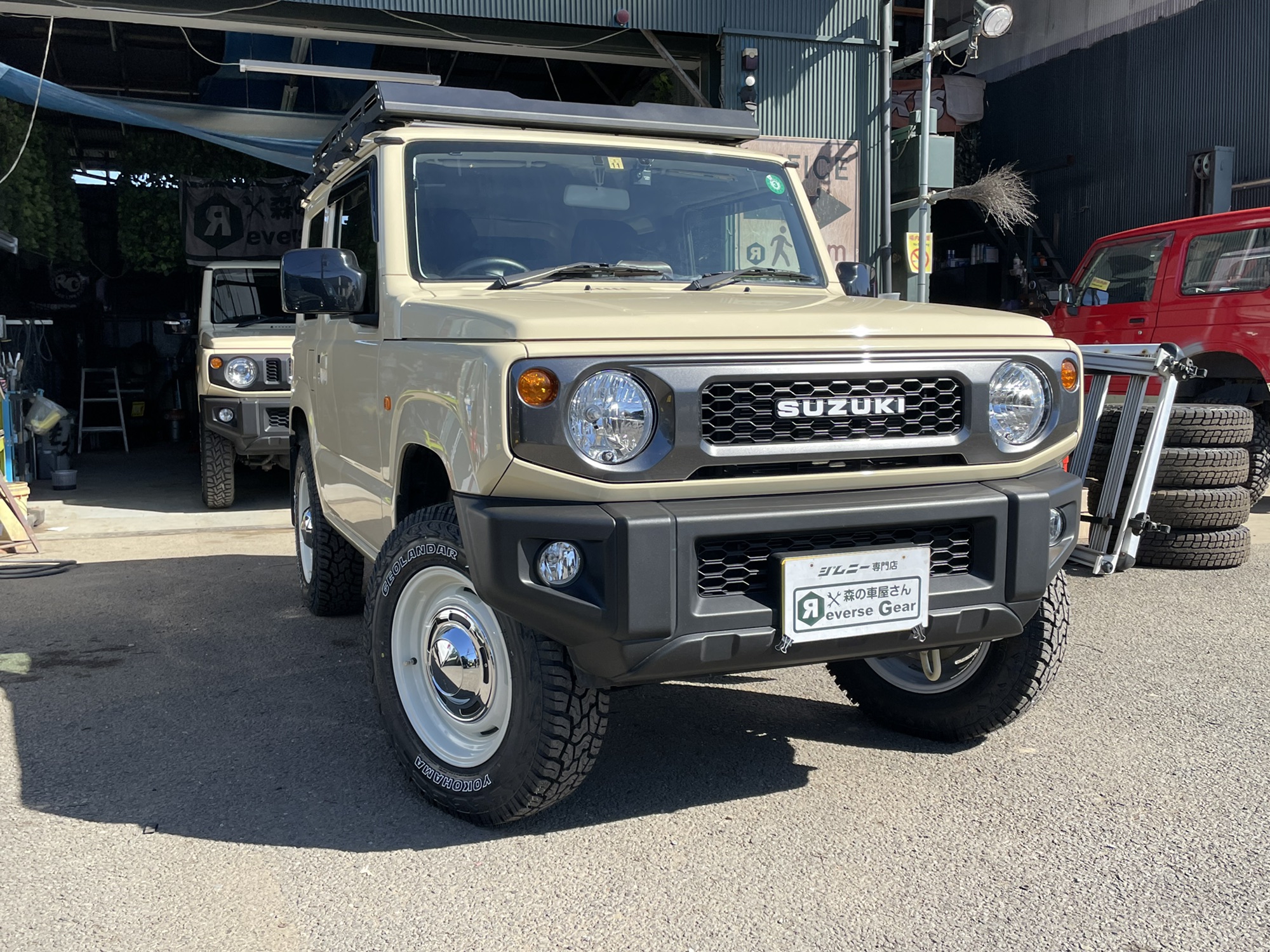 K様、JB64カスタムです。 | ジムニー専門店 ReverseGear