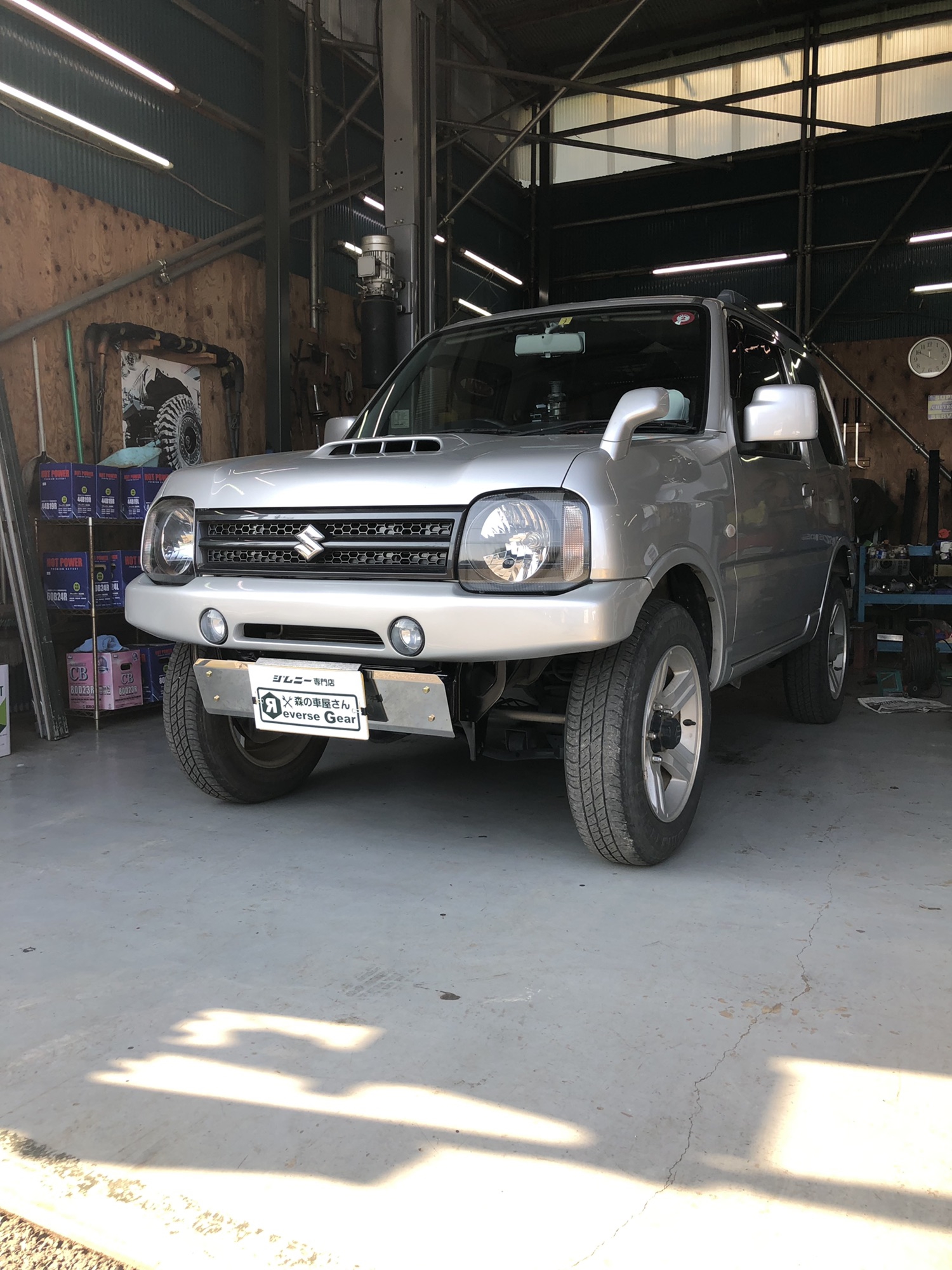 I様、JB23 前後バンパー交換 | ジムニー専門店 ReverseGear