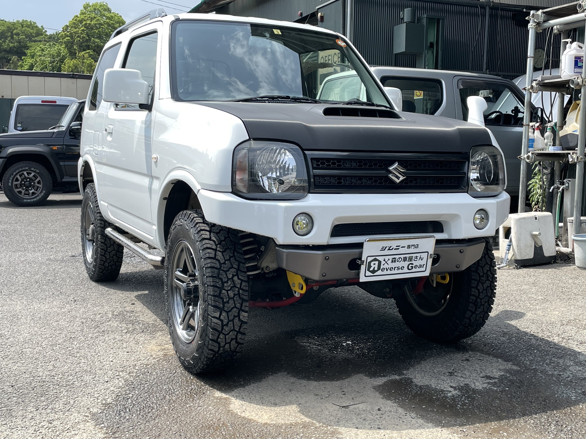 K様、JB23カスタムです！ | ジムニー専門店 ReverseGear