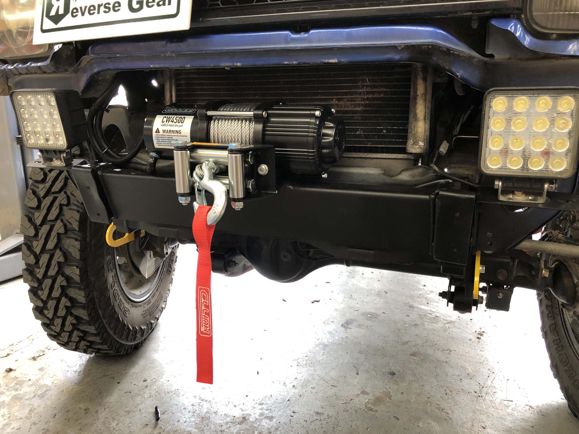 T様、jb23ウィンチ取付 | ジムニー専門店 ReverseGear