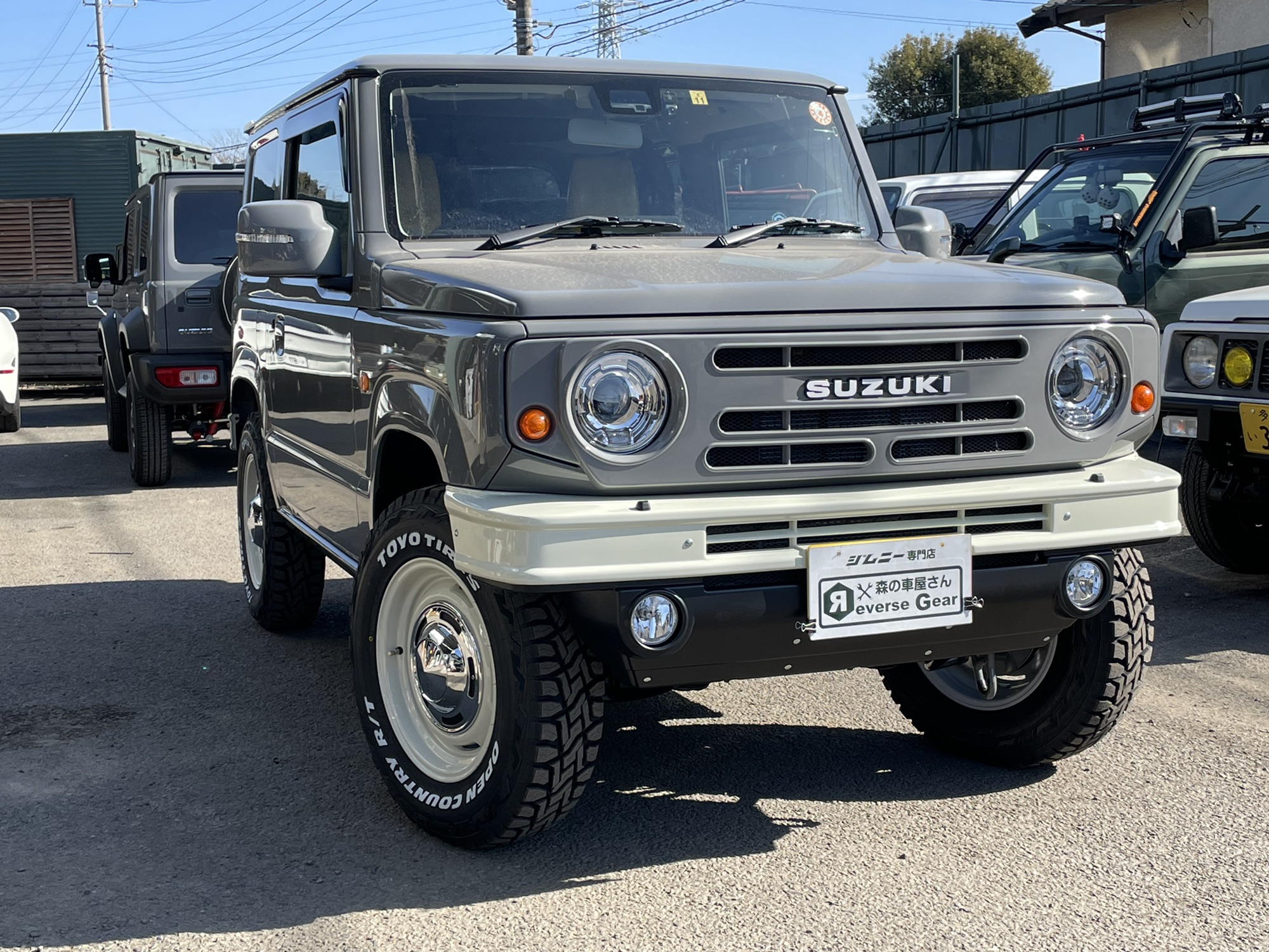 K様、jb64カスタムです。 | ジムニー専門店 ReverseGear