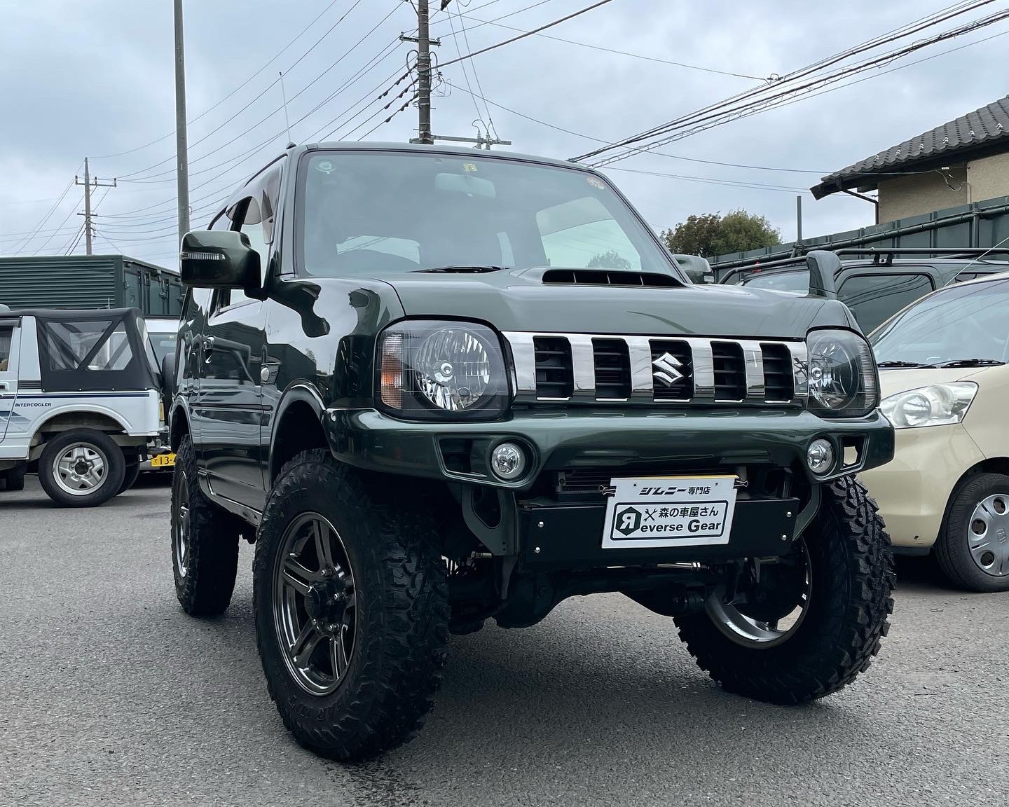 O様、JB23 カスタムです | ジムニー専門店 ReverseGear