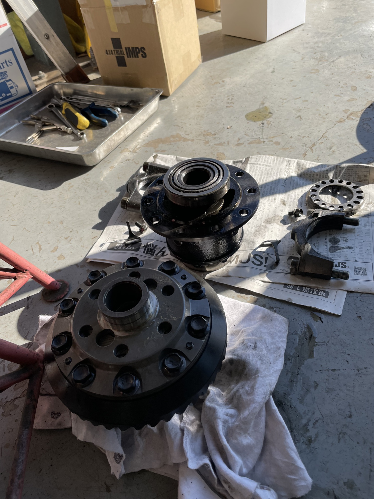 T様、JB23リヤLSD取付 | ジムニー専門店 ReverseGear