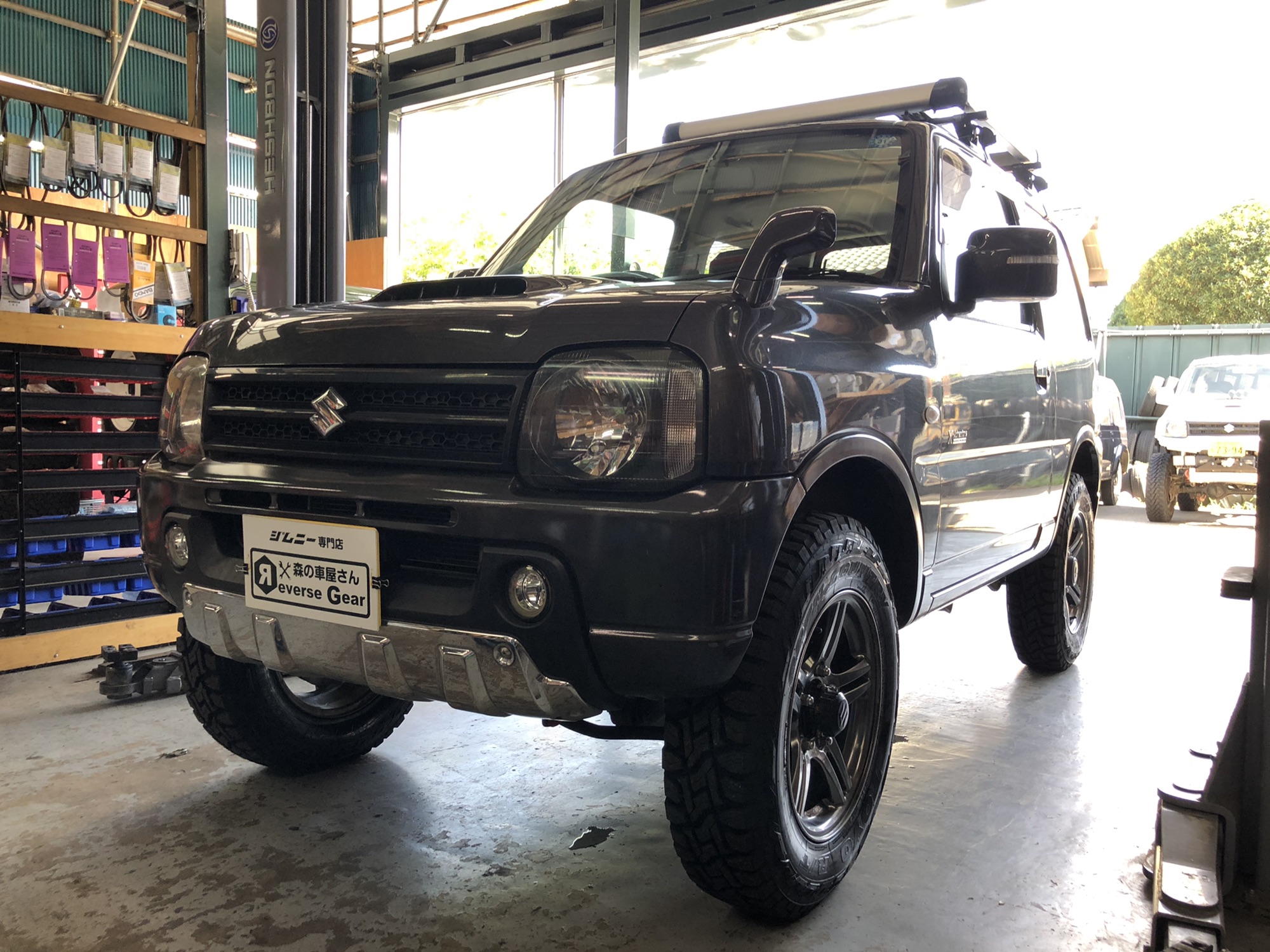 S様jb23 RGオリジナル30ミリアップコイル&タイヤ交換 | ジムニー専門店 ReverseGear