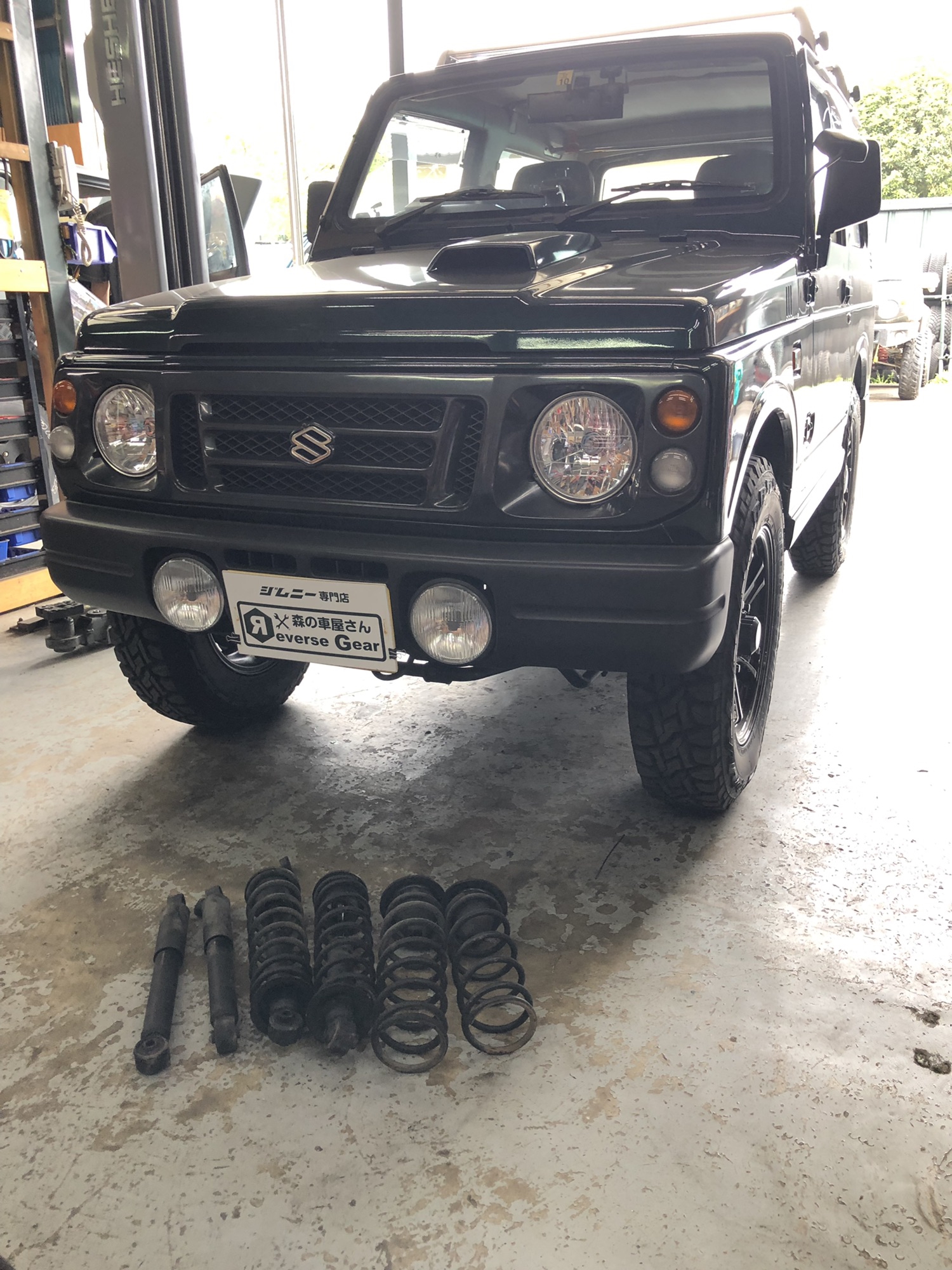 K様、JA22足回りリフレッシュ | ジムニー専門店 ReverseGear