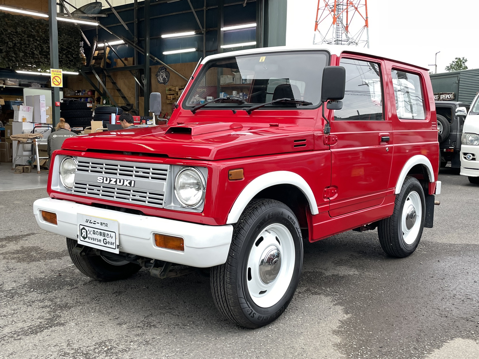 販売車、JA11納車です。 | ジムニー専門店 ReverseGear