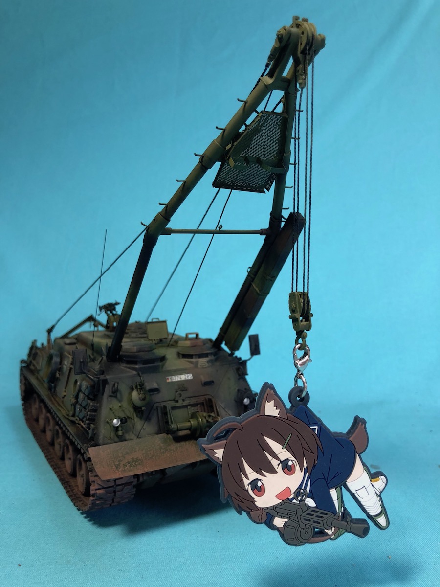 M88A1G ベルゲパンツァー1（AFV CLUB 1/35）その3完成 | プラモな気分2