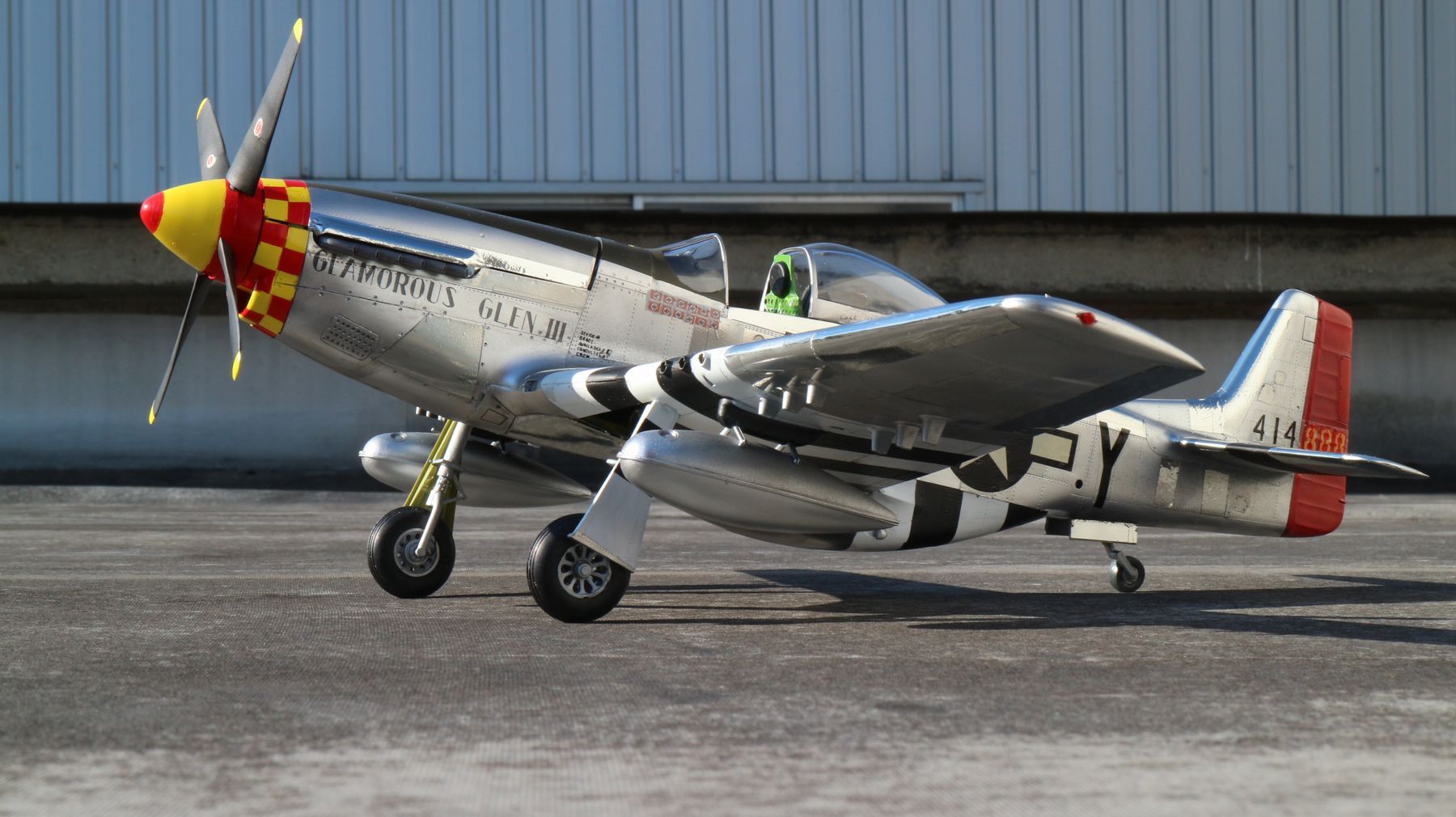 P-51D (バンダイ1/24) その13 これにて真の完成 | プラモな気分2