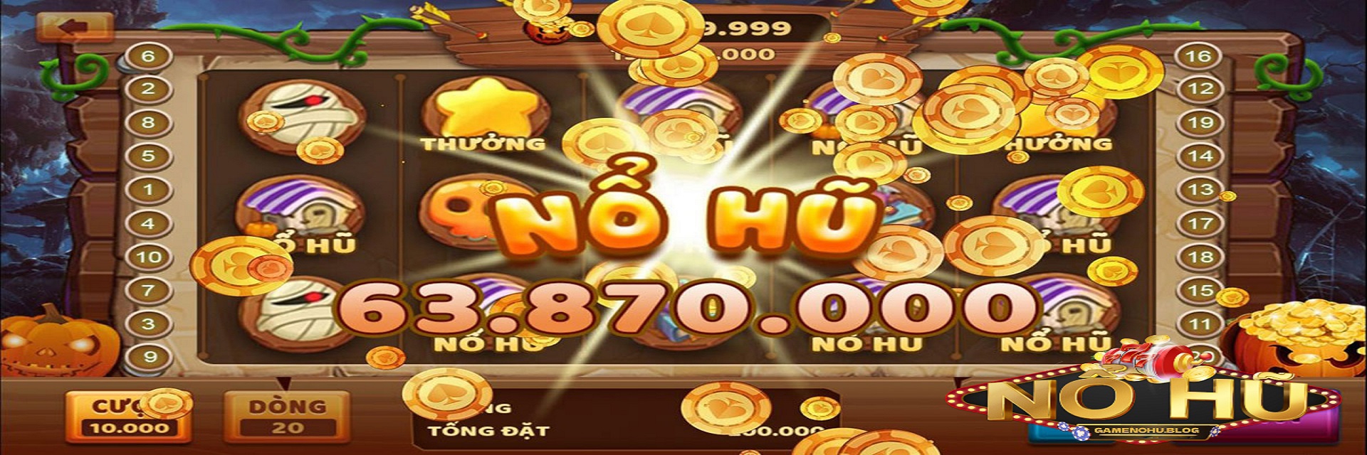 Web NoHu – Tải Game Nổ Hũ Uy Tín Tặng Code Đổi Thưởng Tiền Mặt