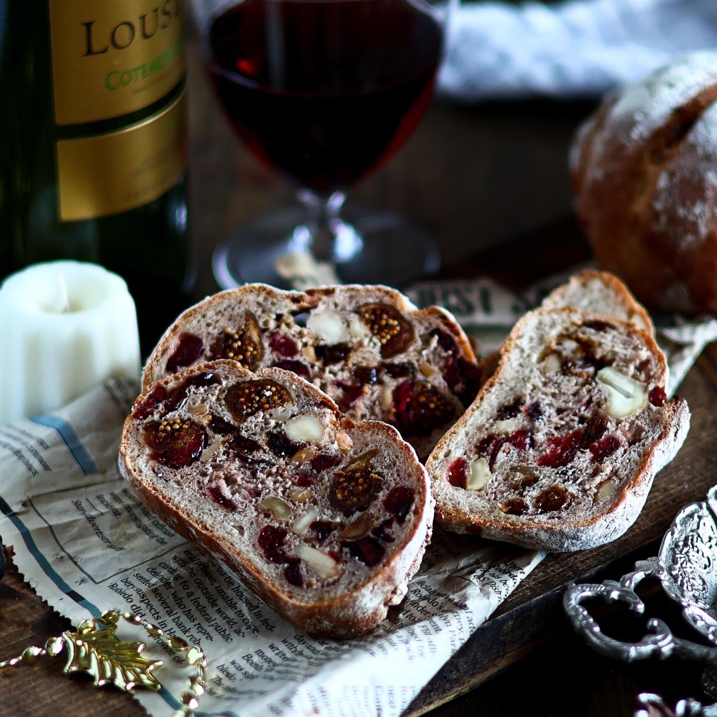 【レシピ】フルーツたっぷりパン | sweets kitchen chiyo