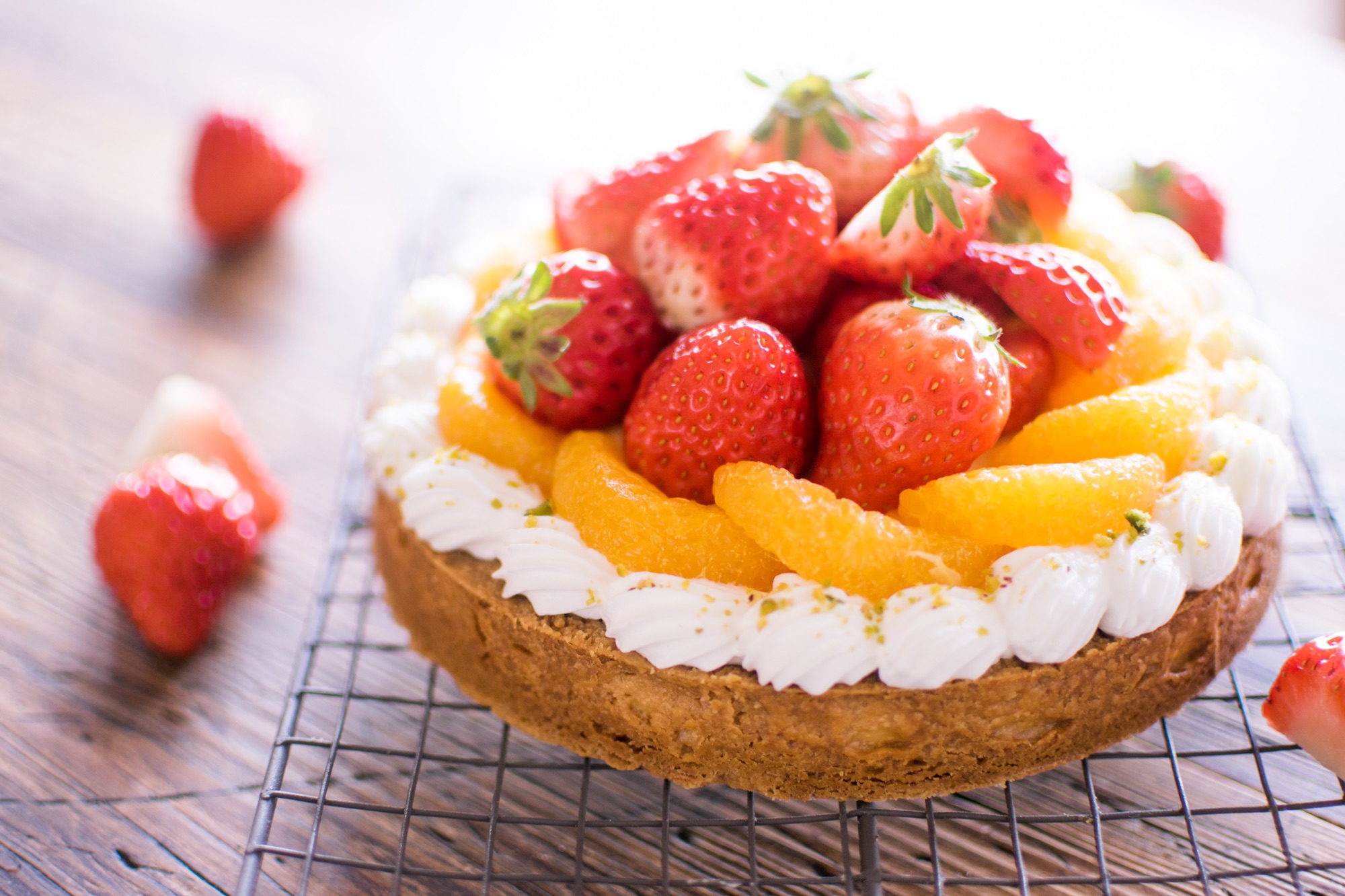 お祝いのケーキとお知らせ | sweets kitchen chiyo