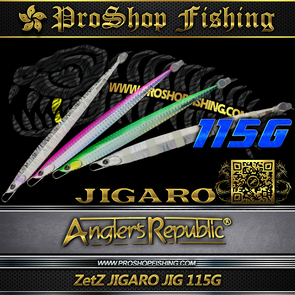 Angler's Republic ZetZ JIGARO JIG 115G | Proshopfishing's Blog
