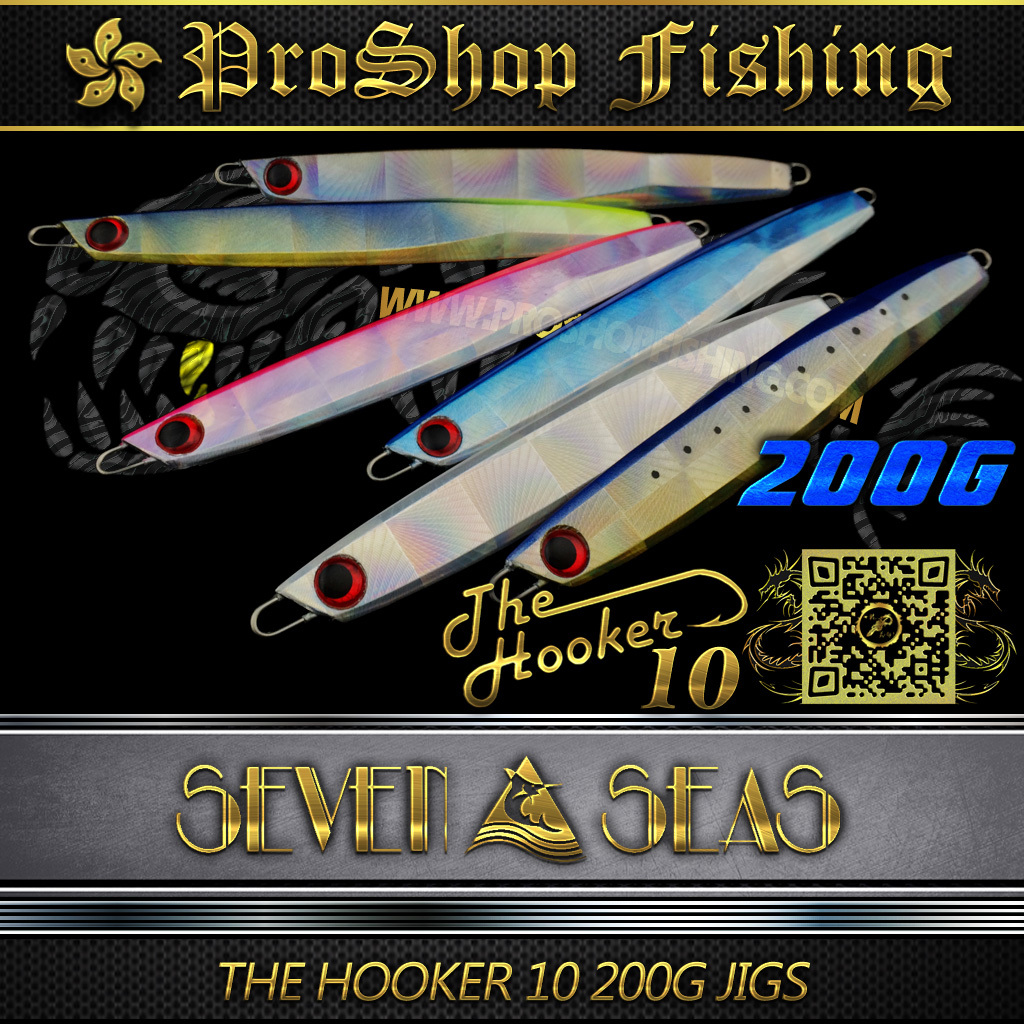 SevenSeas THE HOOKER 10 200G JIGS | Proshopfishing's Blog