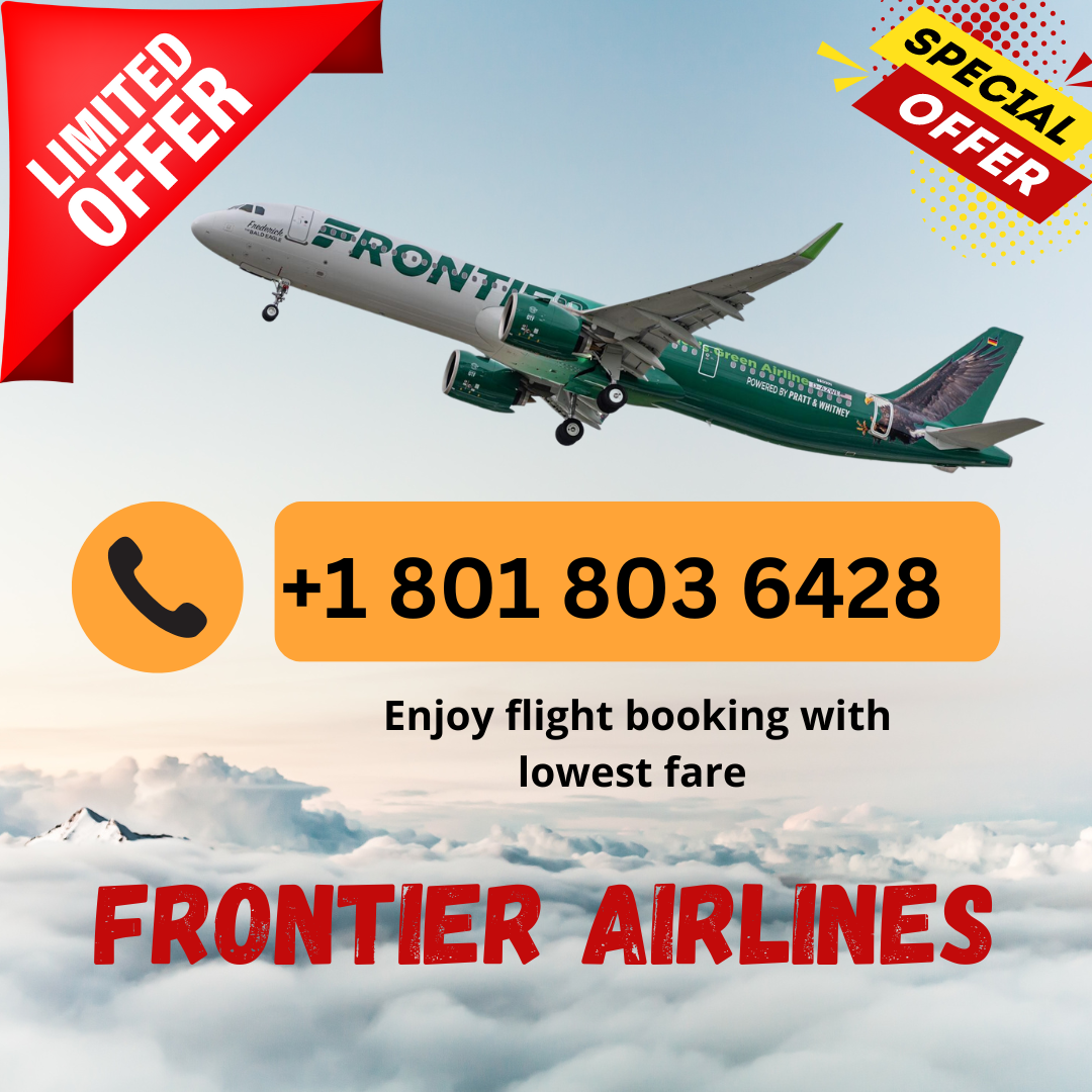 How can I 📱 1(801) 803 6428 get in touch with Frontier Airlines?