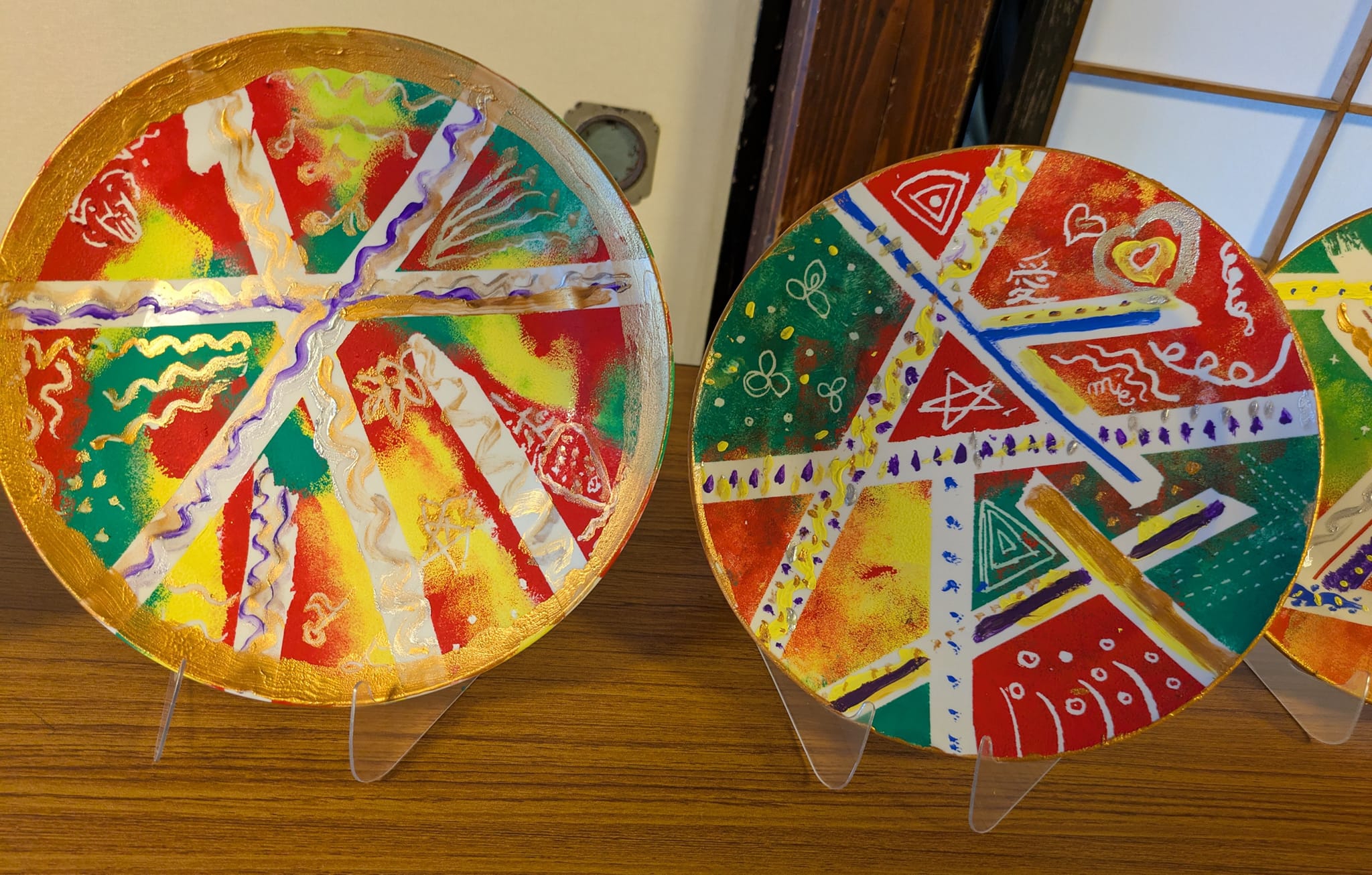 ものがたり茶屋（砺波市） 「クリスマスプレートⅡ」 | Gin-no-kai Art