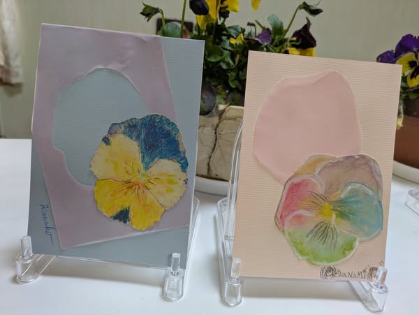 Studio親子 「舞パンジー」 | Gin-no-kai Art