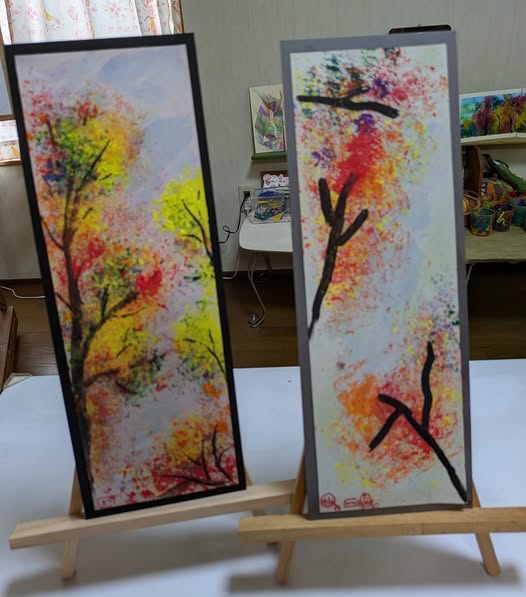 Studio親子 「紅葉の風景」 | Gin-no-kai Art