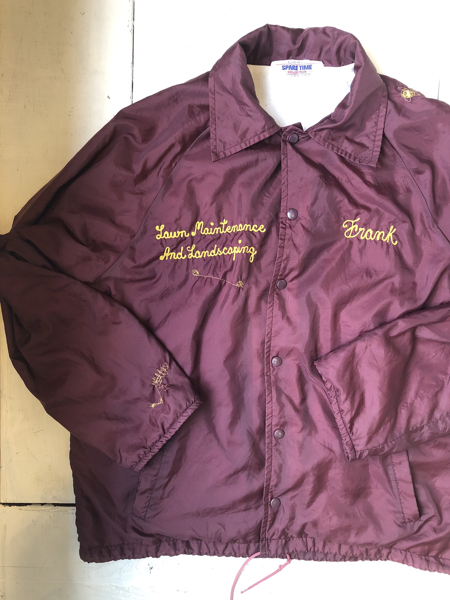 coach jacket | BROWN TABBY