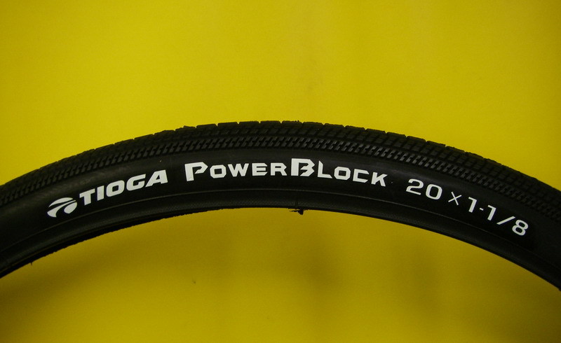 TIOGA POWER BLOCK 20" x 1-1/8 [28-451] | marco自転車タイヤショップ