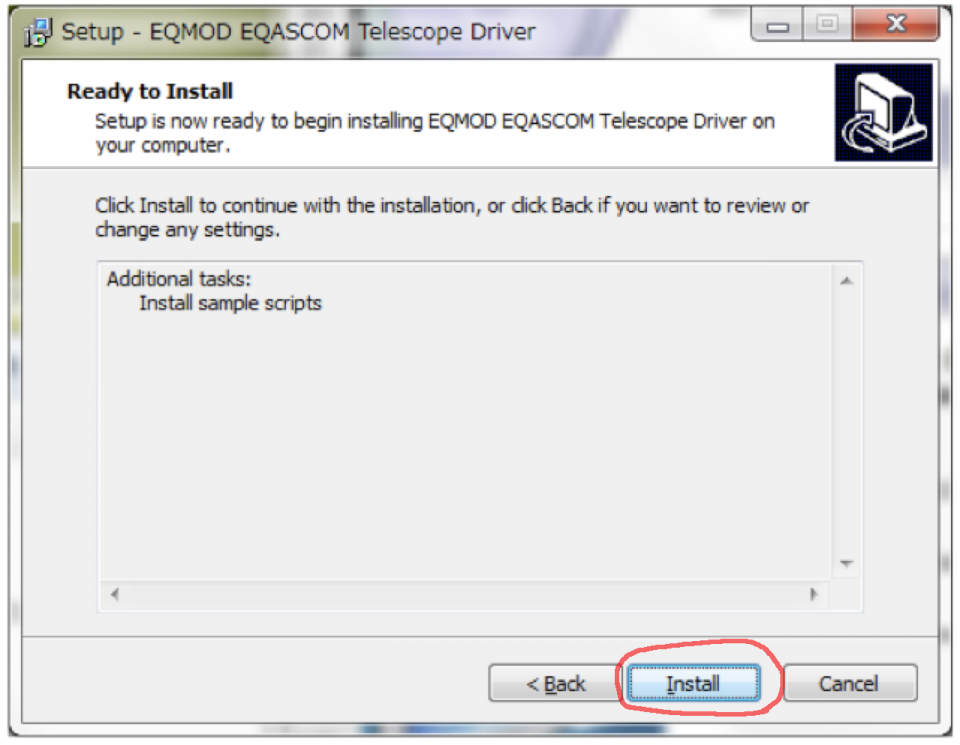 (3)SkyWatcher EQ5 GOTO EQMOD ASCOMとEQASCOM編 | [よなご星の会]星星~HOSHI-BOSHI~