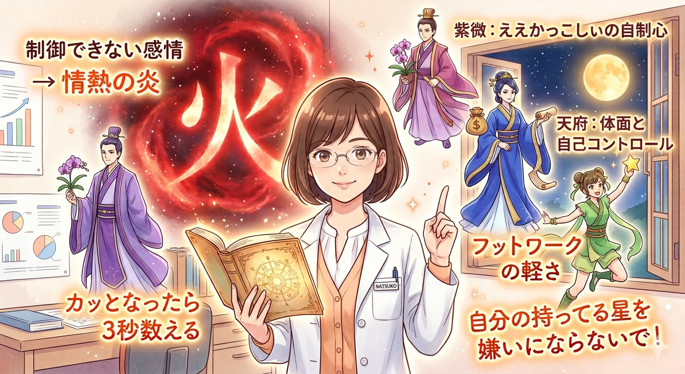 星の深掘り | 紫微斗数道場