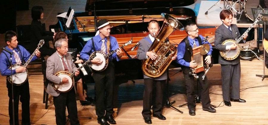Spring Jazz Festival in Shinjuku 2010 | Banjo Stompers