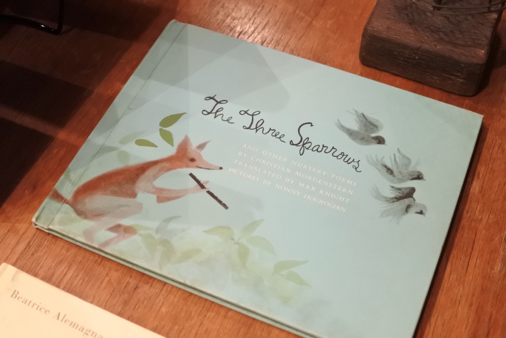 「The Three Sparrows」Christian Morgenstern Nonny Hogrogian | Frobergue