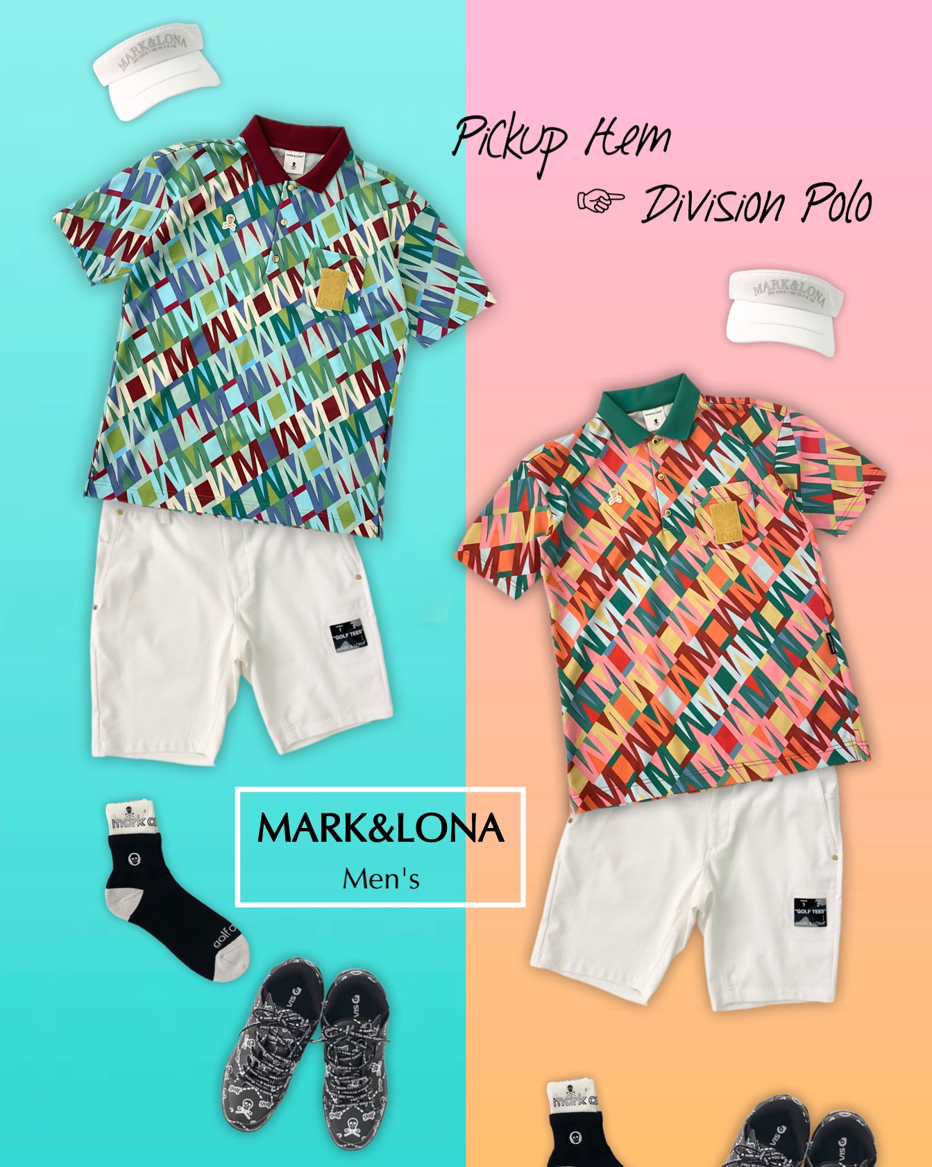 MARK&LONA ★ SALE ★ Men's Division Polo | BIEN MORE GOLF BLOG