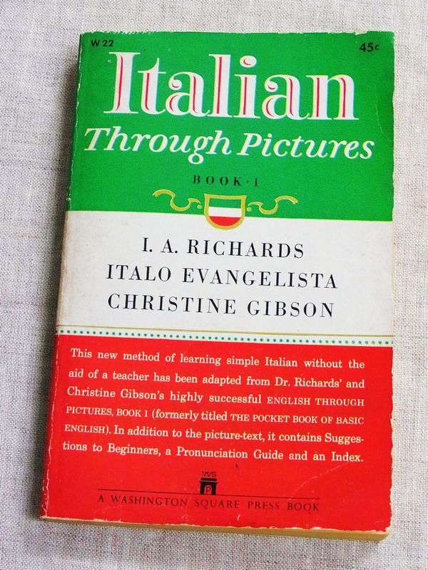 Italian Through Pictures | Cool Books