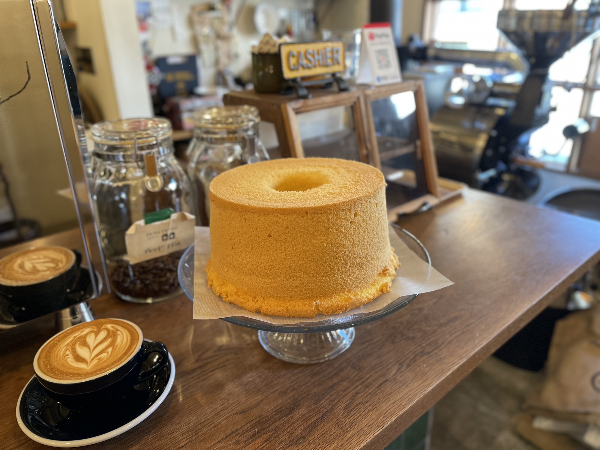 シフォンケーキ。 | SHIGA COFFEE シガコーヒー