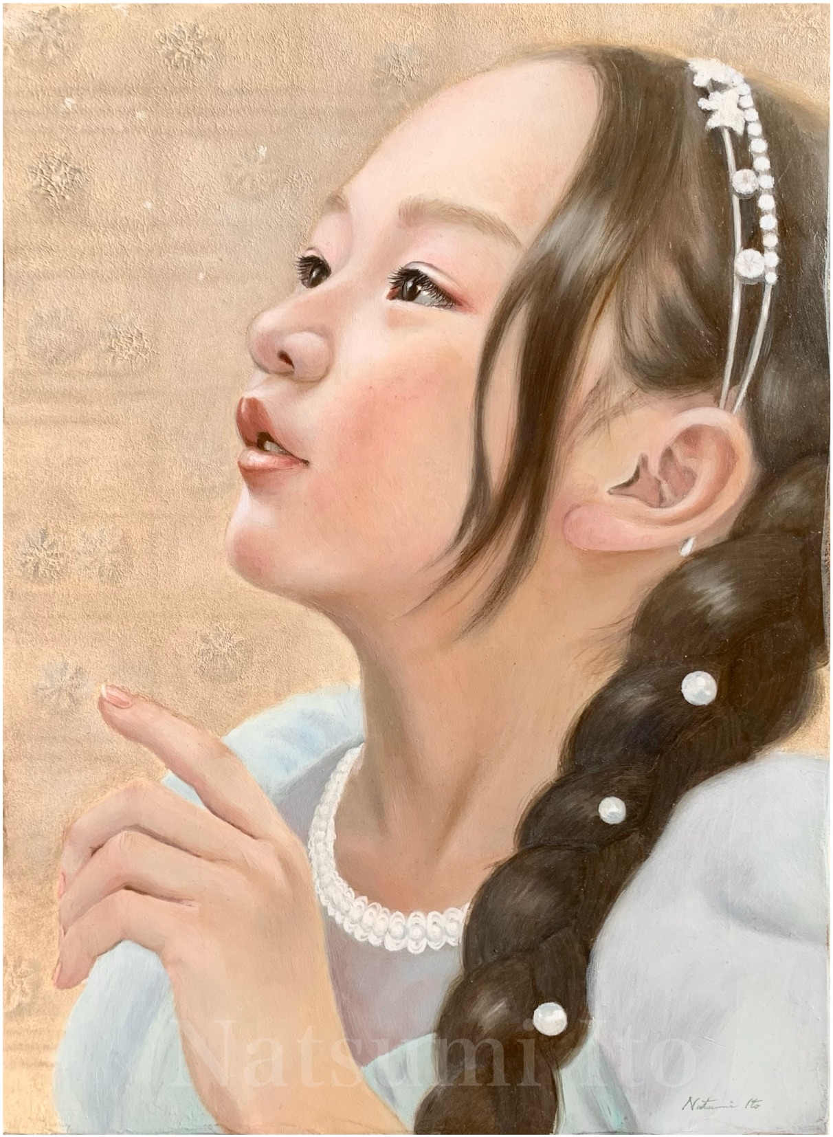 展示 油彩『好きなこと』 | Ito Natsumi