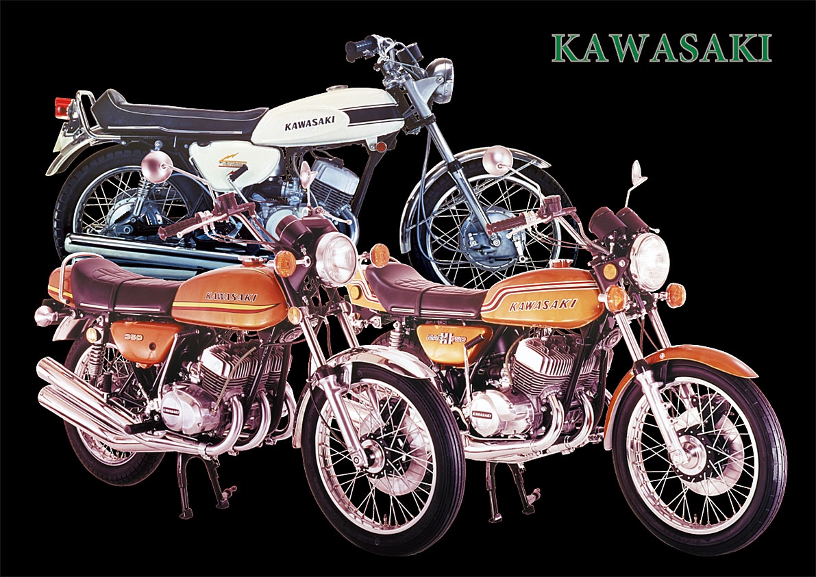 KAWASAKI カワサキ500-SS MACH3/世界最速を KAWASAKI カワサキ500-SS MACH3/世界最速を