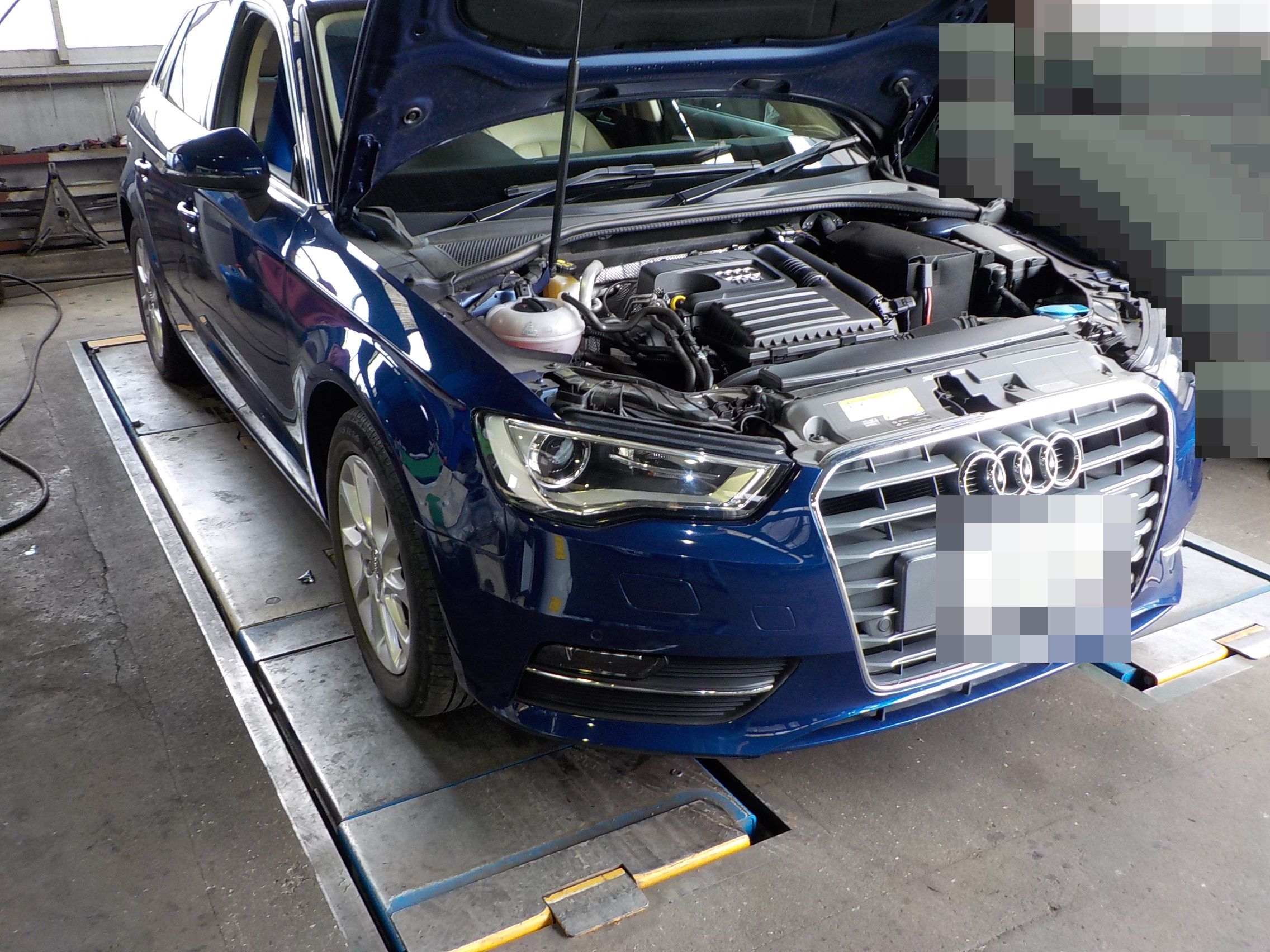 アウディA3（8V）Mobil1ESPエンジンオイル交換。 | 有限会社 皆川自動車 公式HP