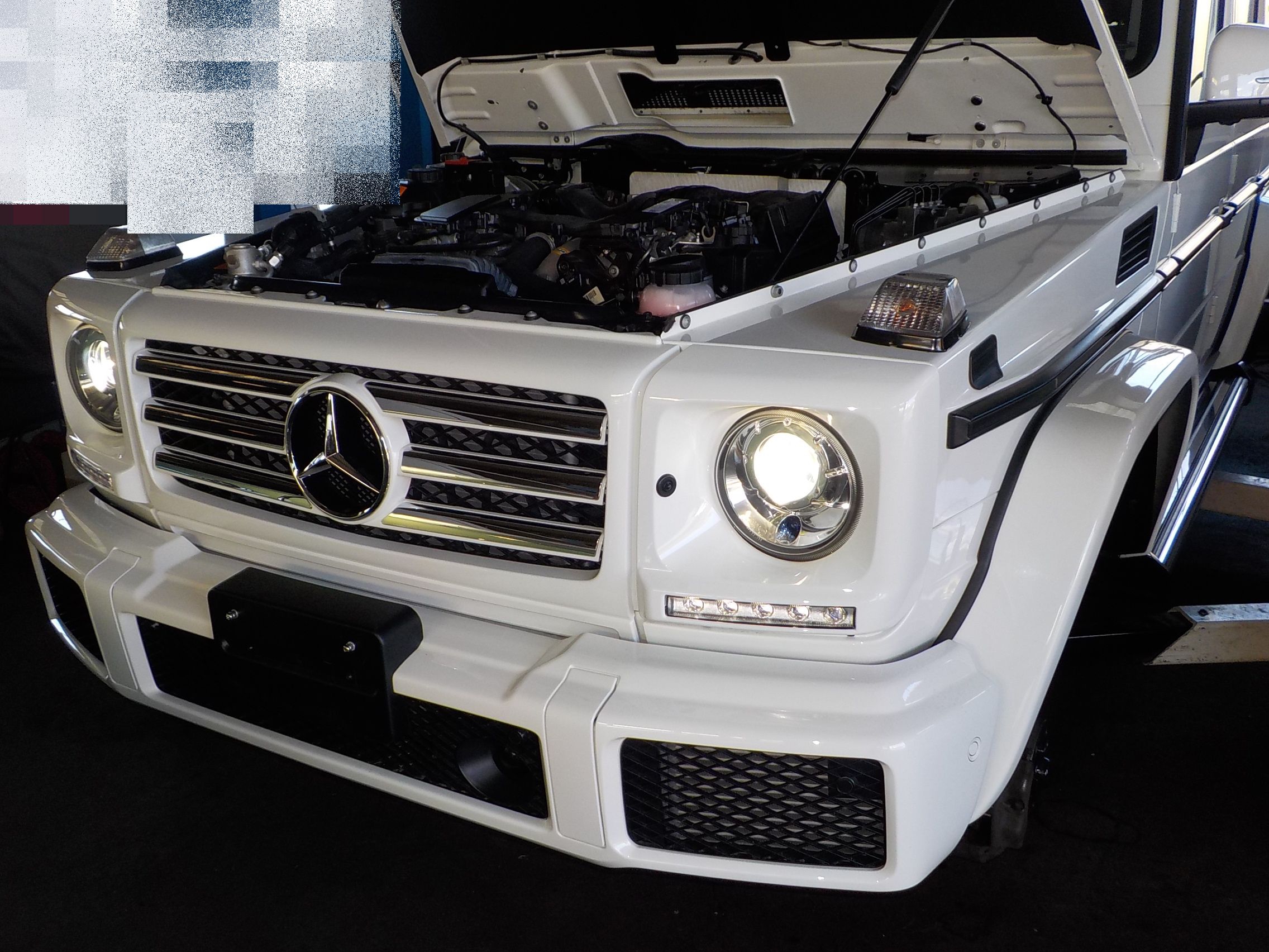 ベンツゲレンデG350d 12ケ月点検整備。 | 有限会社 皆川自動車 公式HP