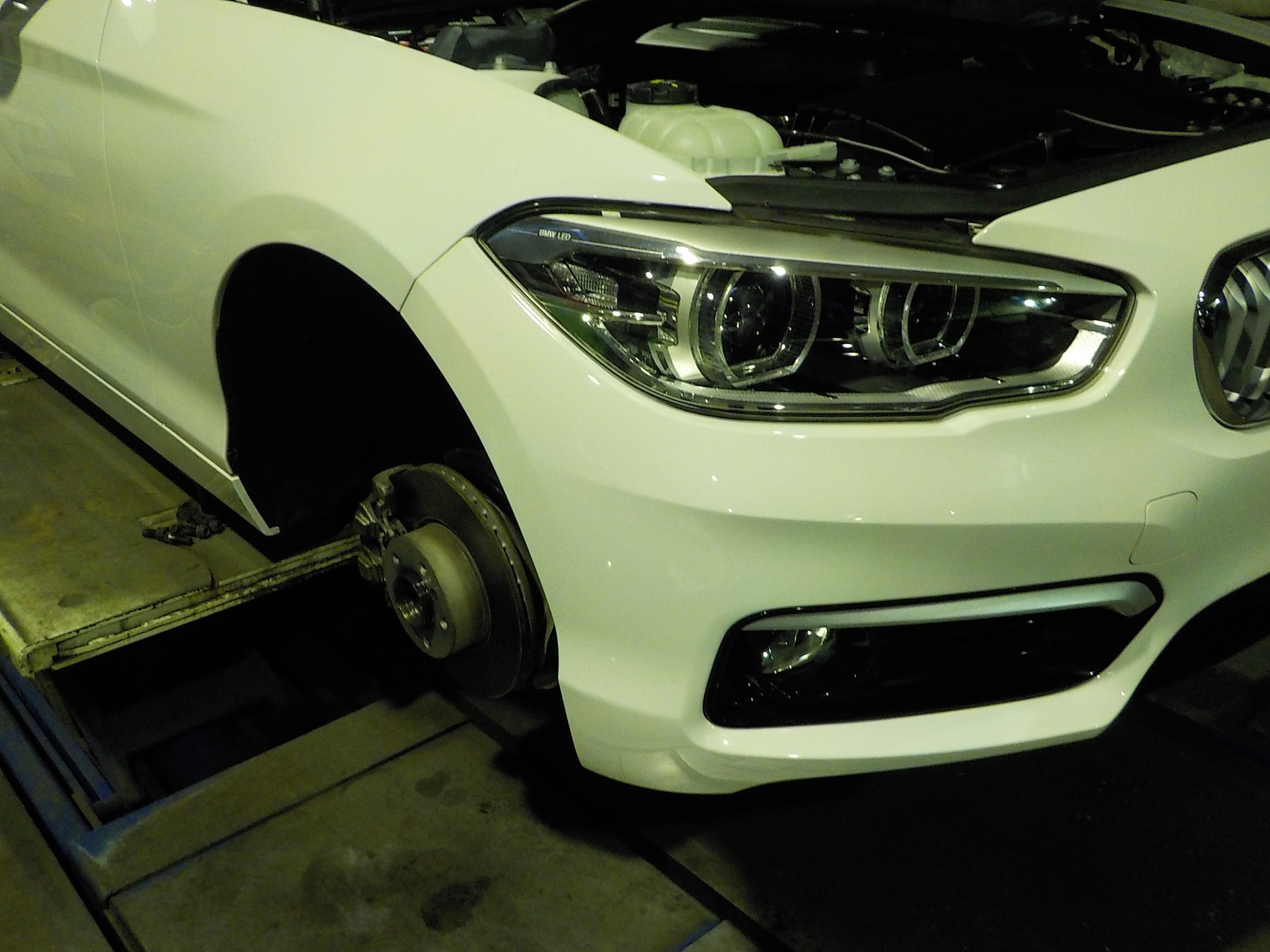 BMW118d（F20）車検整備。 | 有限会社 皆川自動車 公式HP