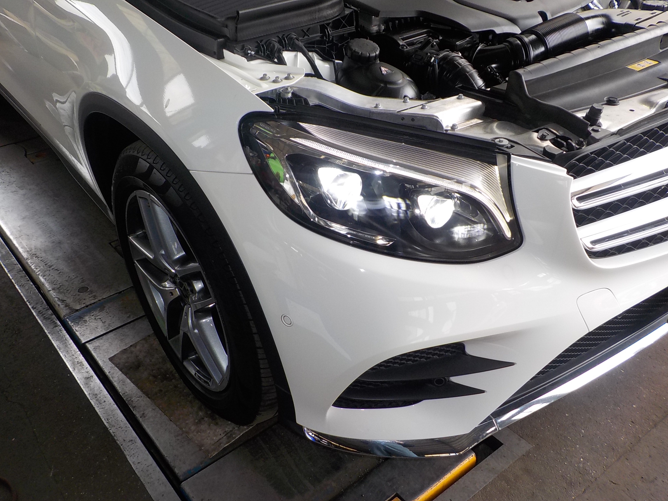 メルセデスベンツGLC220d（253）12ヶ月点検整備。 | 有限会社 皆川自動車 公式HP