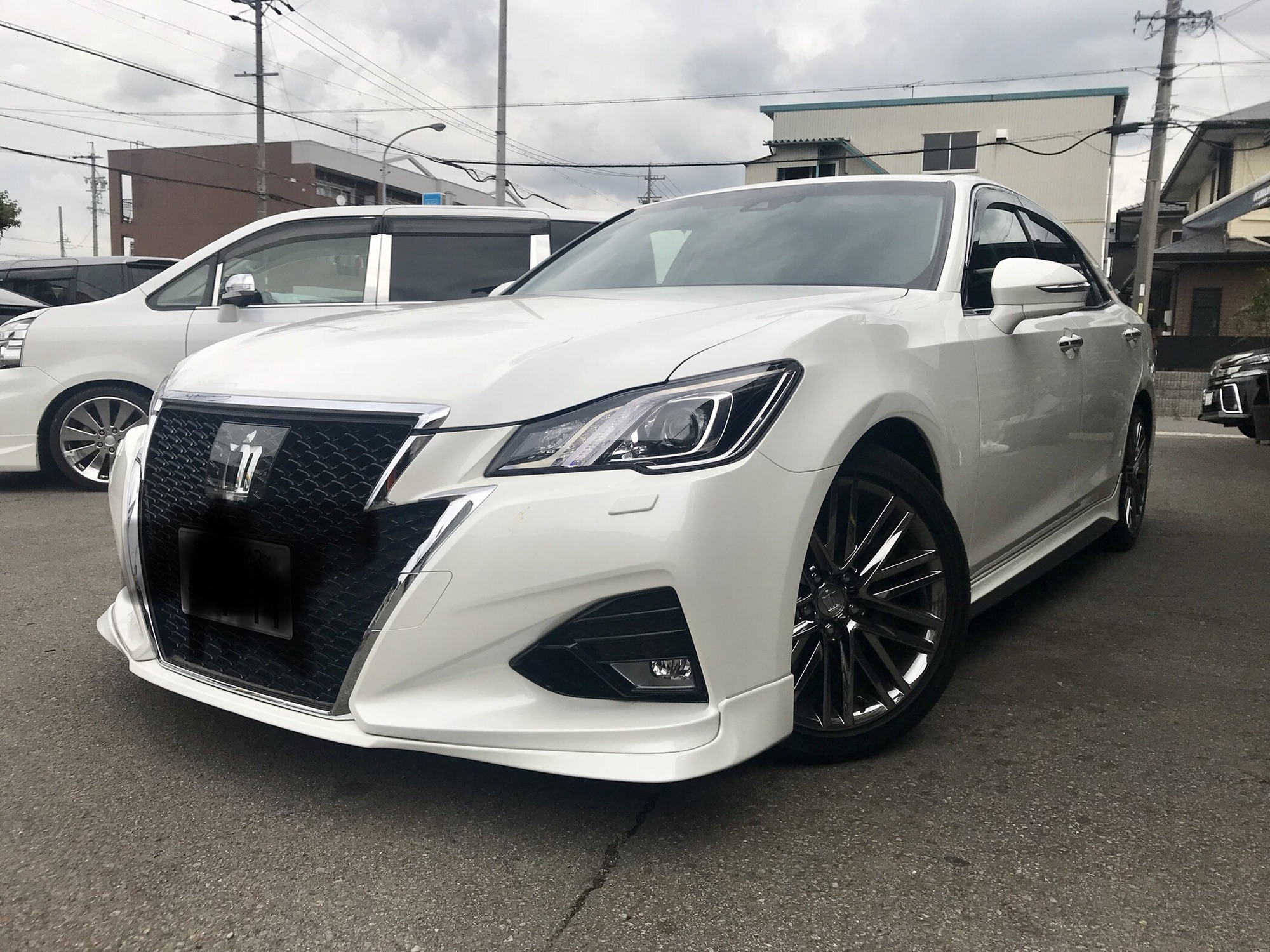 クラウンアスリートGRS214テレビキット取付 | www.kurumaland.com