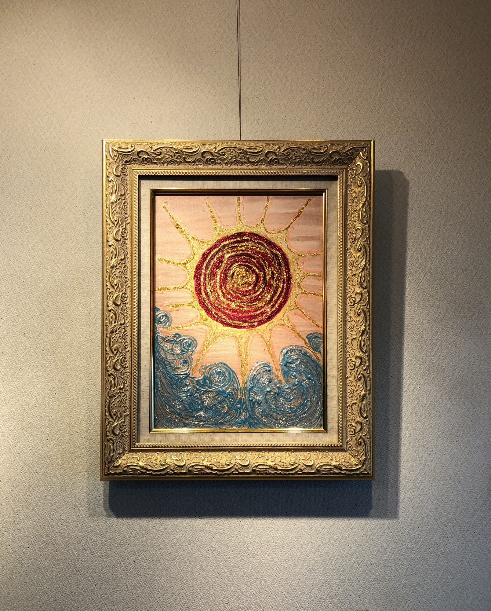 作品「太陽と勢い」 | Yorie official HP