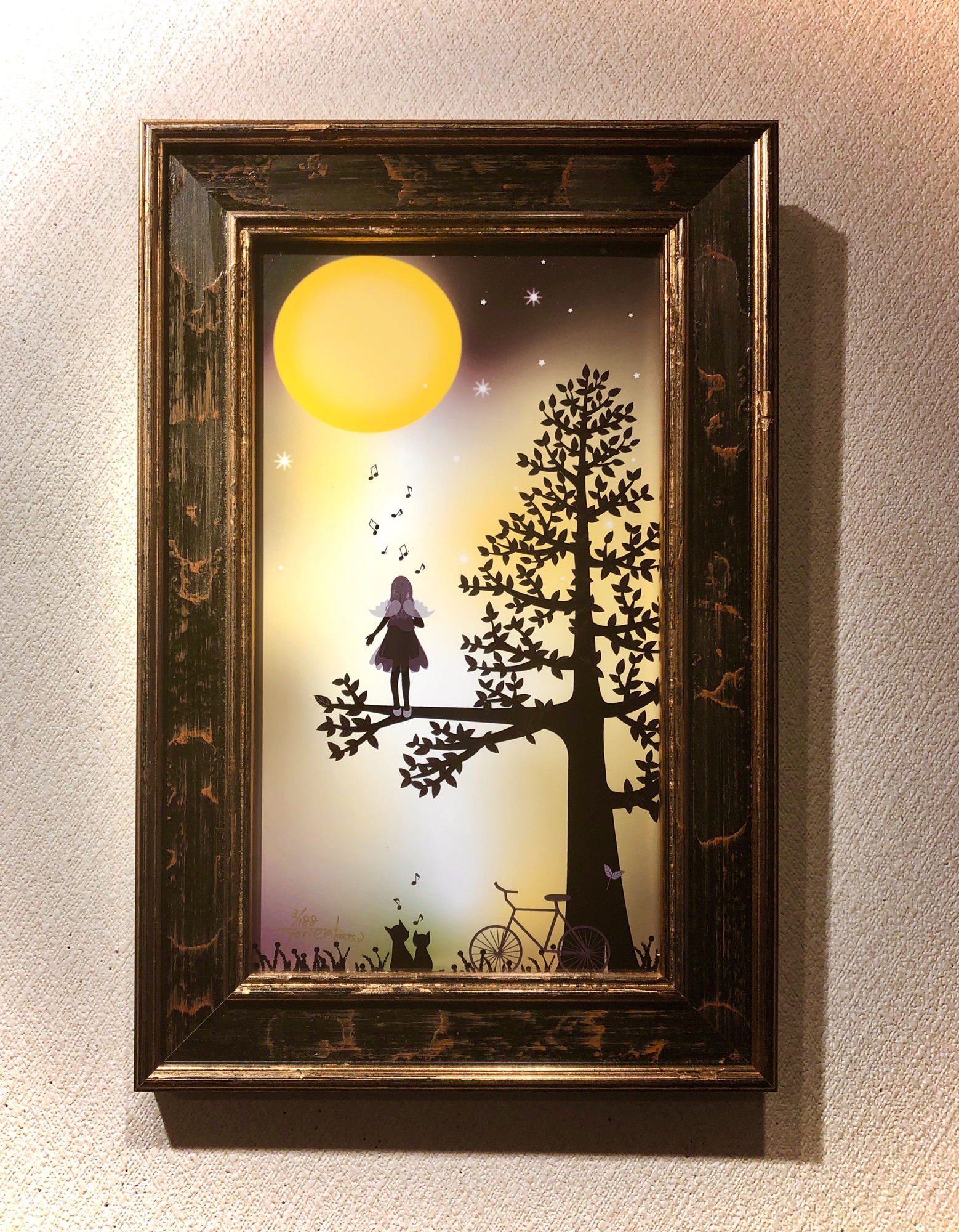 新作「月に歌う」 | Yorie official HP